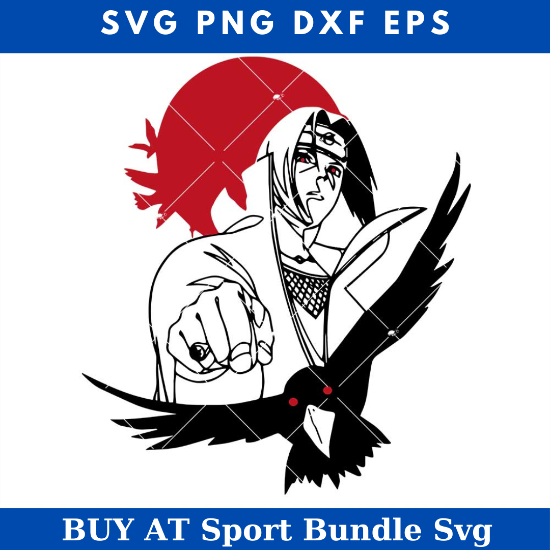 Uchiha Itachi Svg, Anime Naruto Svg, Anime Japanese Svg - Inspire Uplift