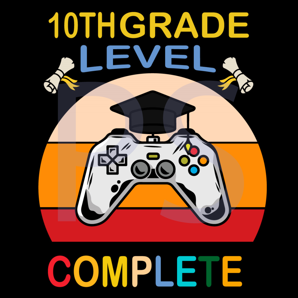 10th Grade Level Complete Svg, Birthday Svg, 10th Svg, 10th | Inspire ...