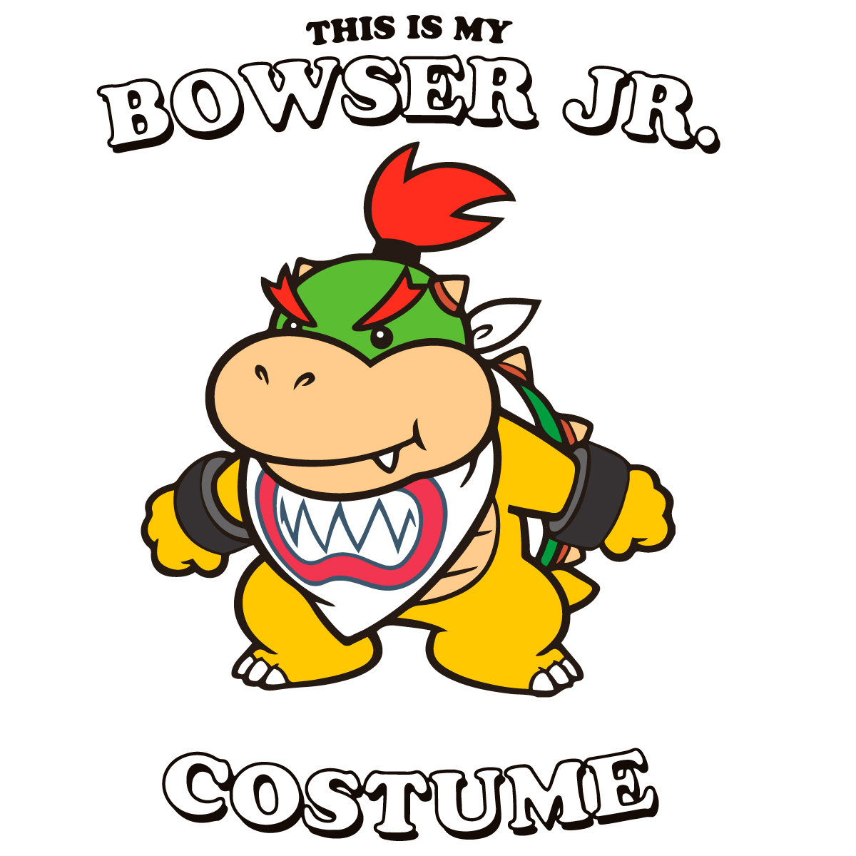 This Is My Bowser Jr Costume Svg, Trending Svg, Super Mario | Inspire ...