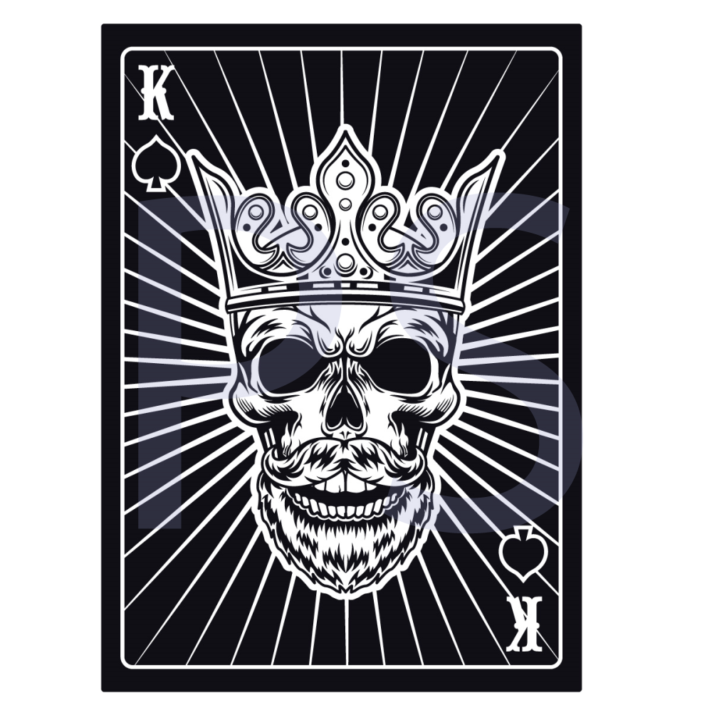 King Skull K Svg, Trending Svg, Skull Svg, King Svg, Black H - Inspire Uplift