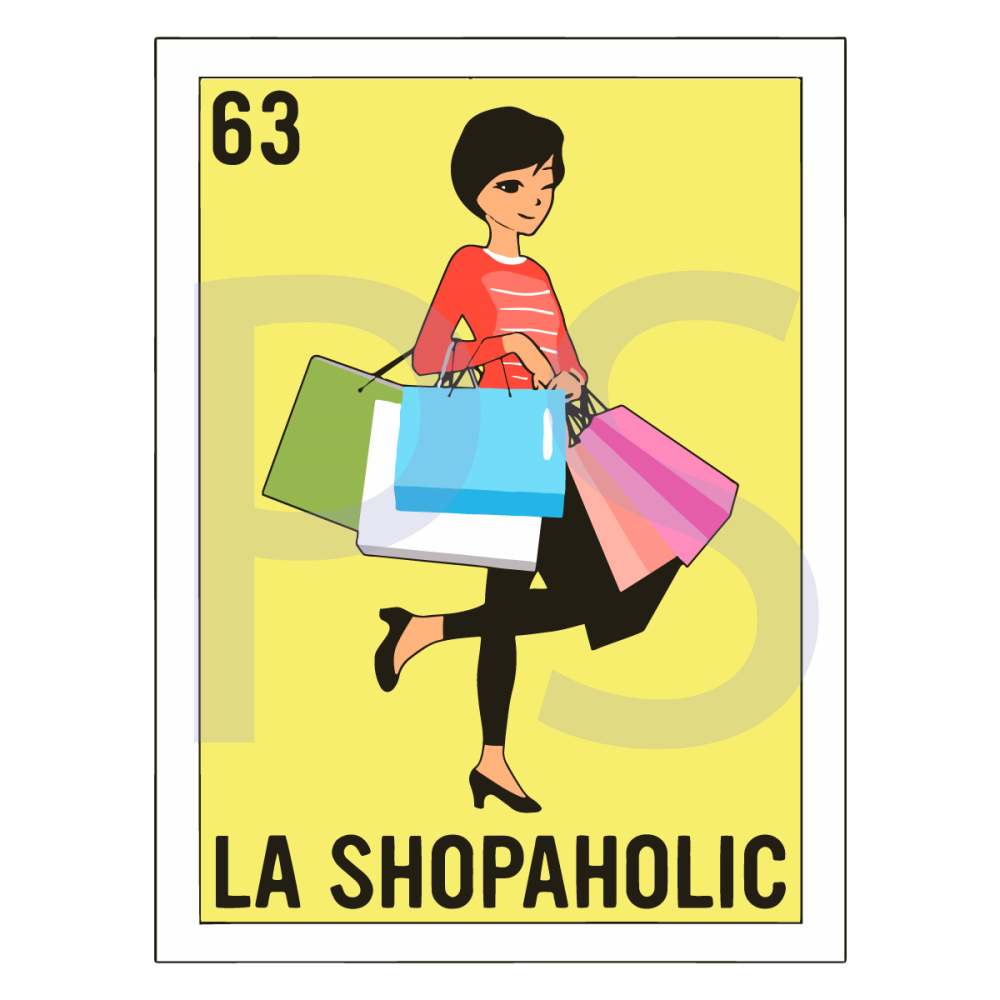 La Shopaholic Premium Svg, Trending Svg, Girl Svg, Woman Svg | Inspire ...