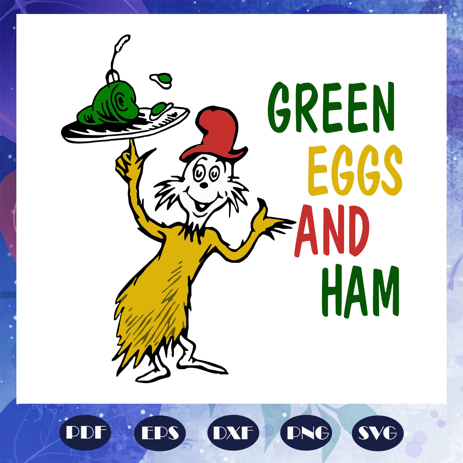 Green eggs and ham svg, Dr seuss svg, Dr Seuss bundle svg, D | Inspire ...