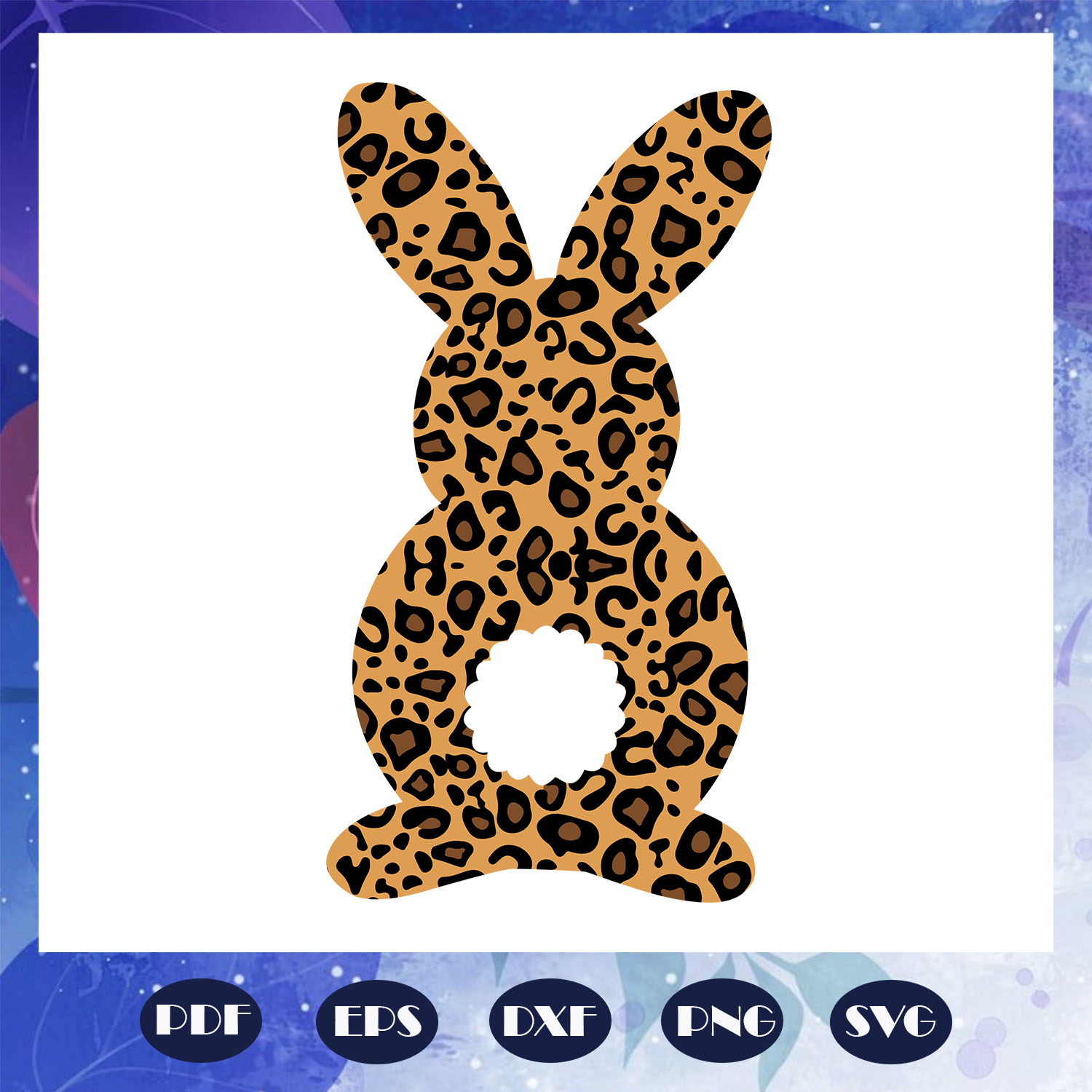 Leopard Easter Bunny Svg, Leo Easter Svg, Easter Svg, Happy | Inspire ...