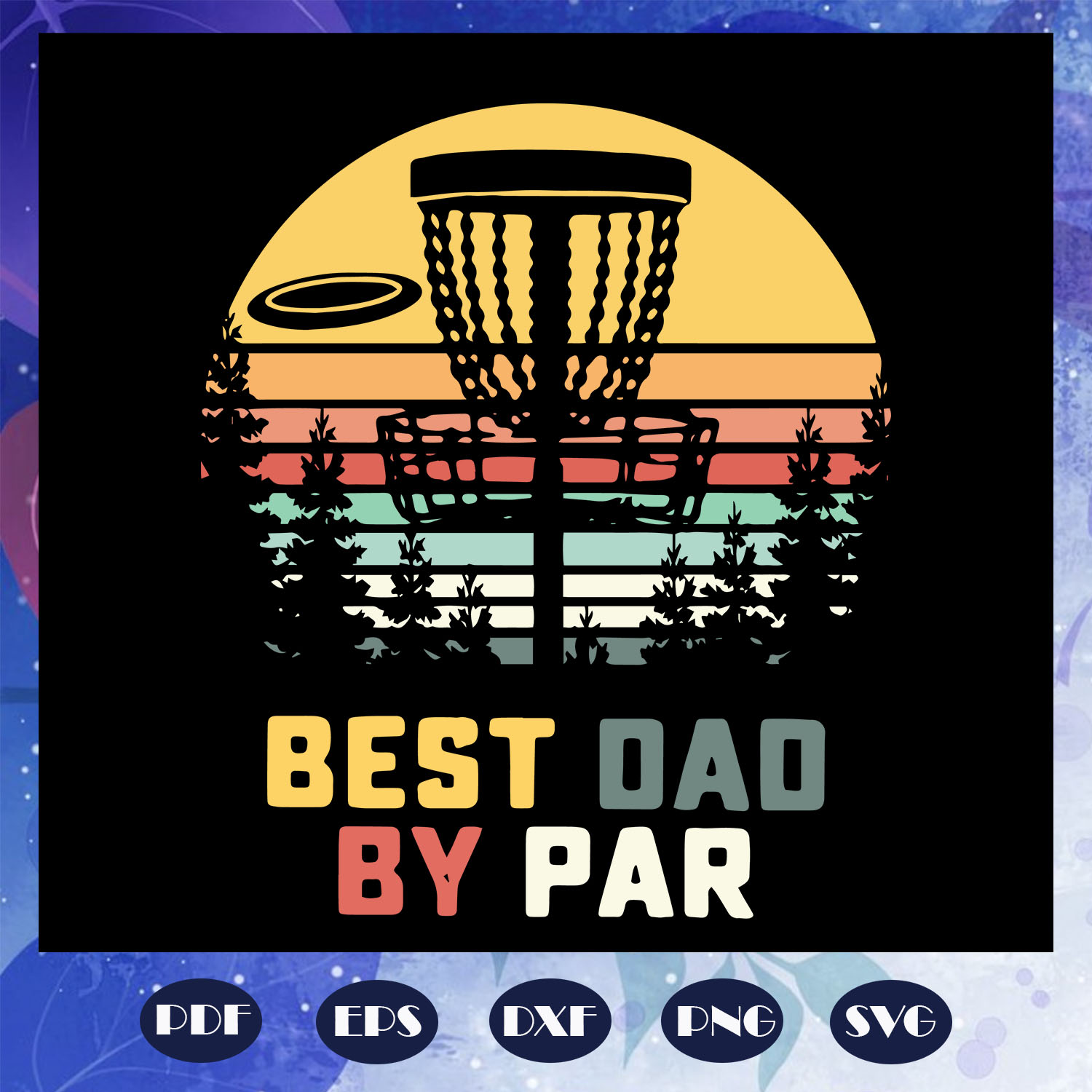 Best dad by par svg, Fathers day svg, father svg, fathers da | Inspire ...