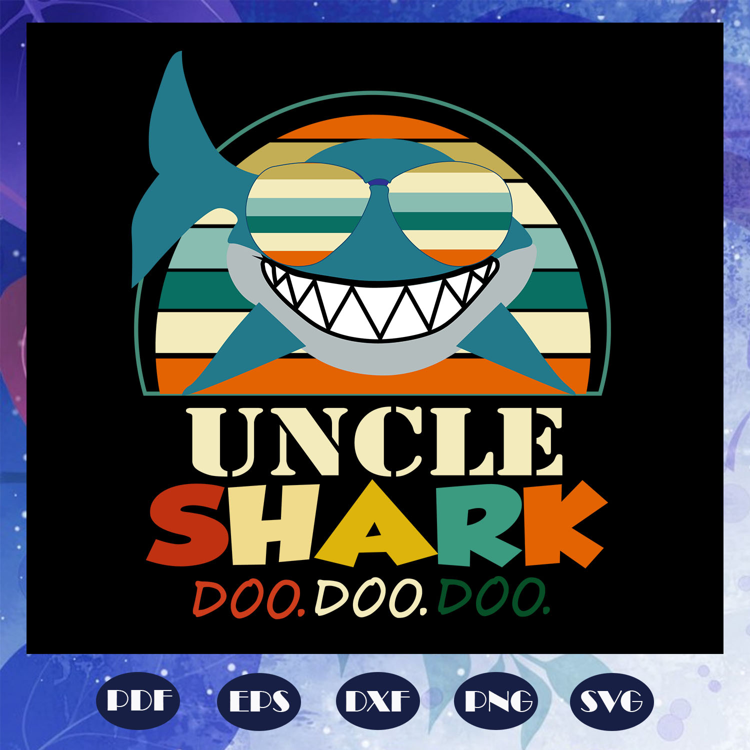 Uncle shark doo doo doo svg, uncle svg, uncle shirt, uncle g - Inspire ...