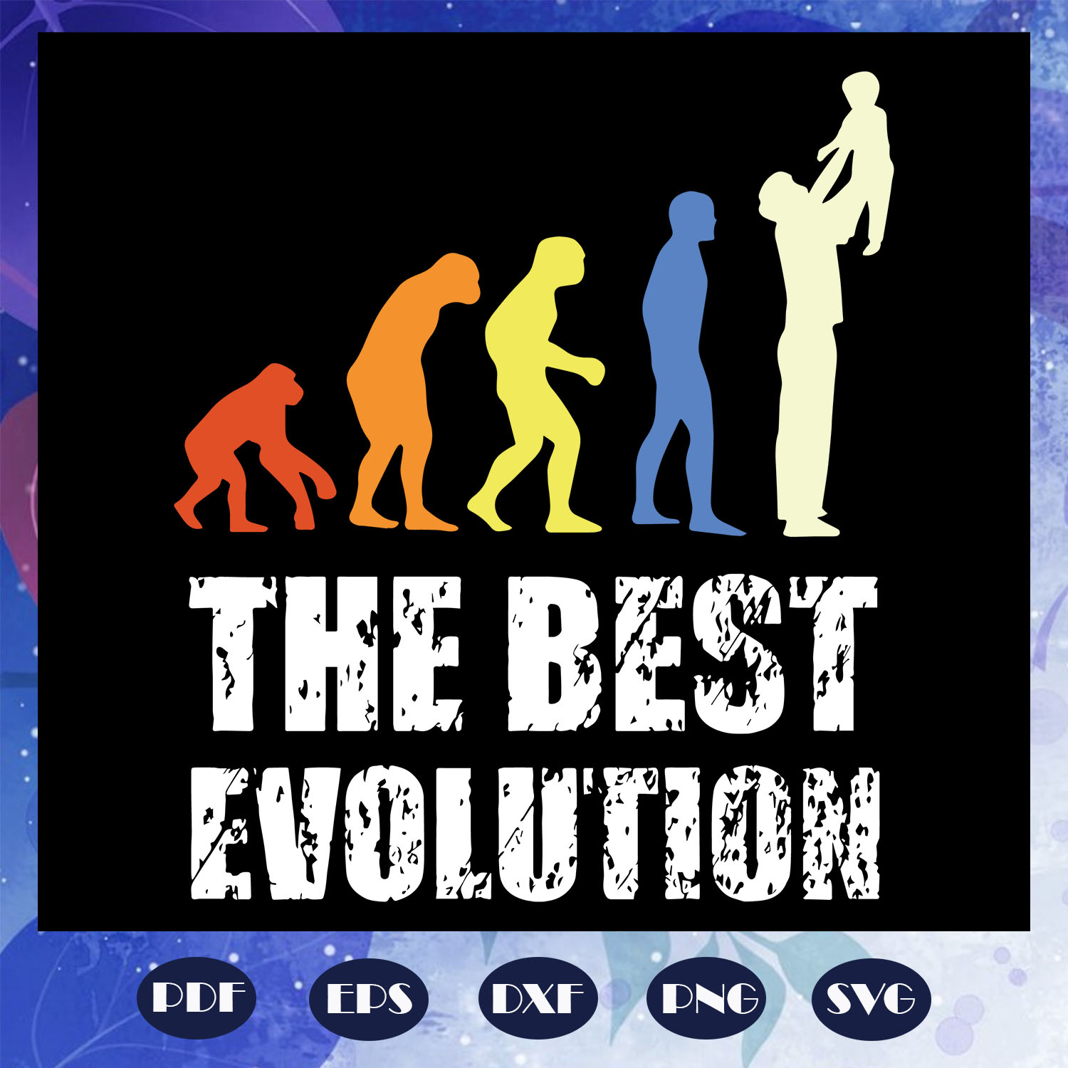 The best evolution svg, evolution svg, fathers day svg, dad - Inspire ...