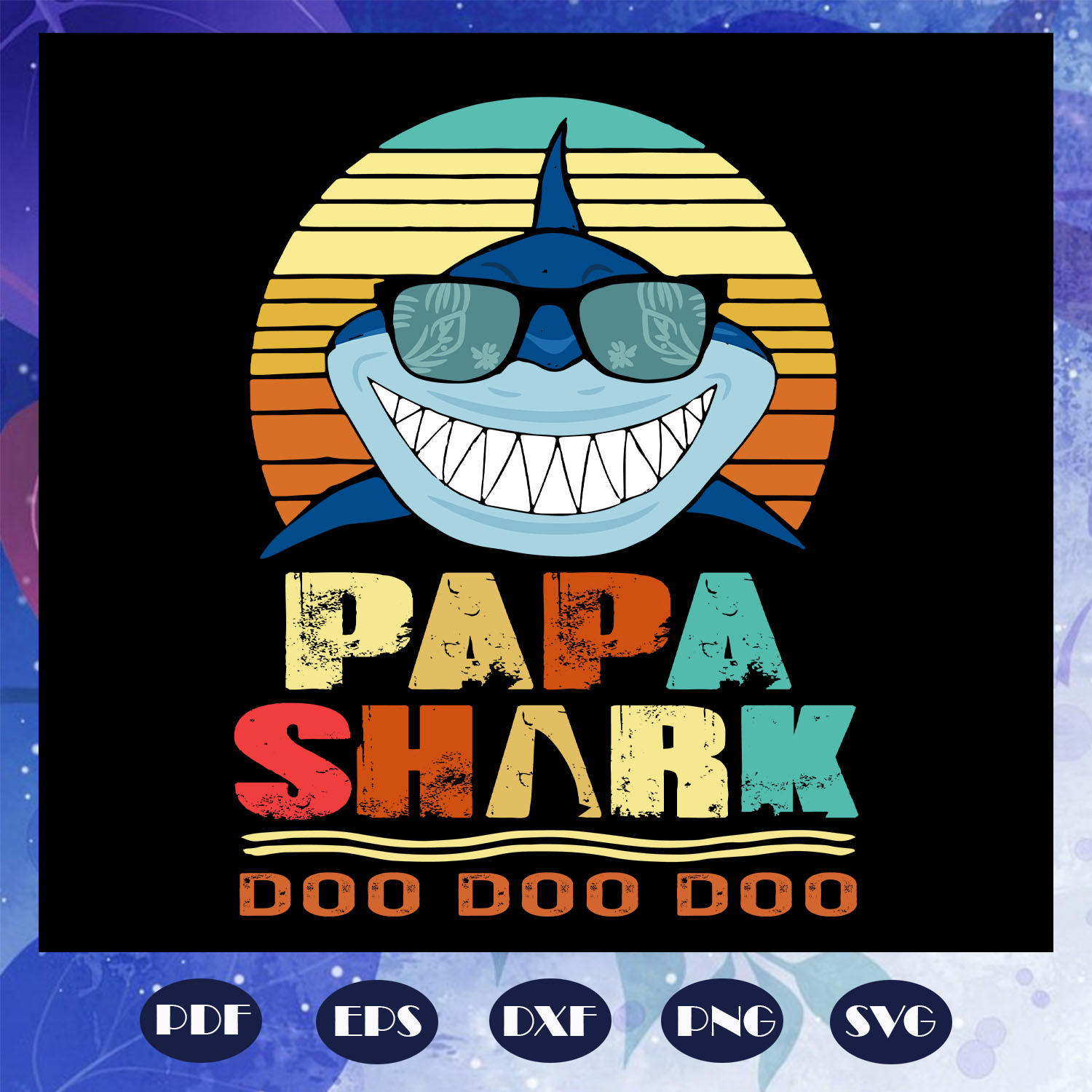 Papa shark doo doo doo svg, Shark Svg, Shark Lover Svg, Dadd - Inspire ...
