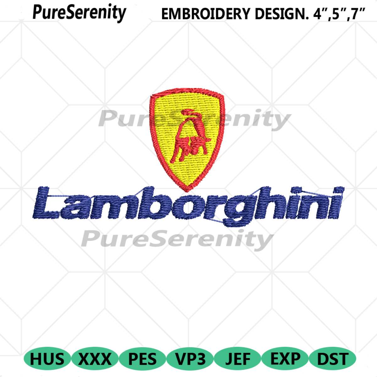 Lamborghini Logo Embroidery Download File Logo Car Design Fi | Inspire ...