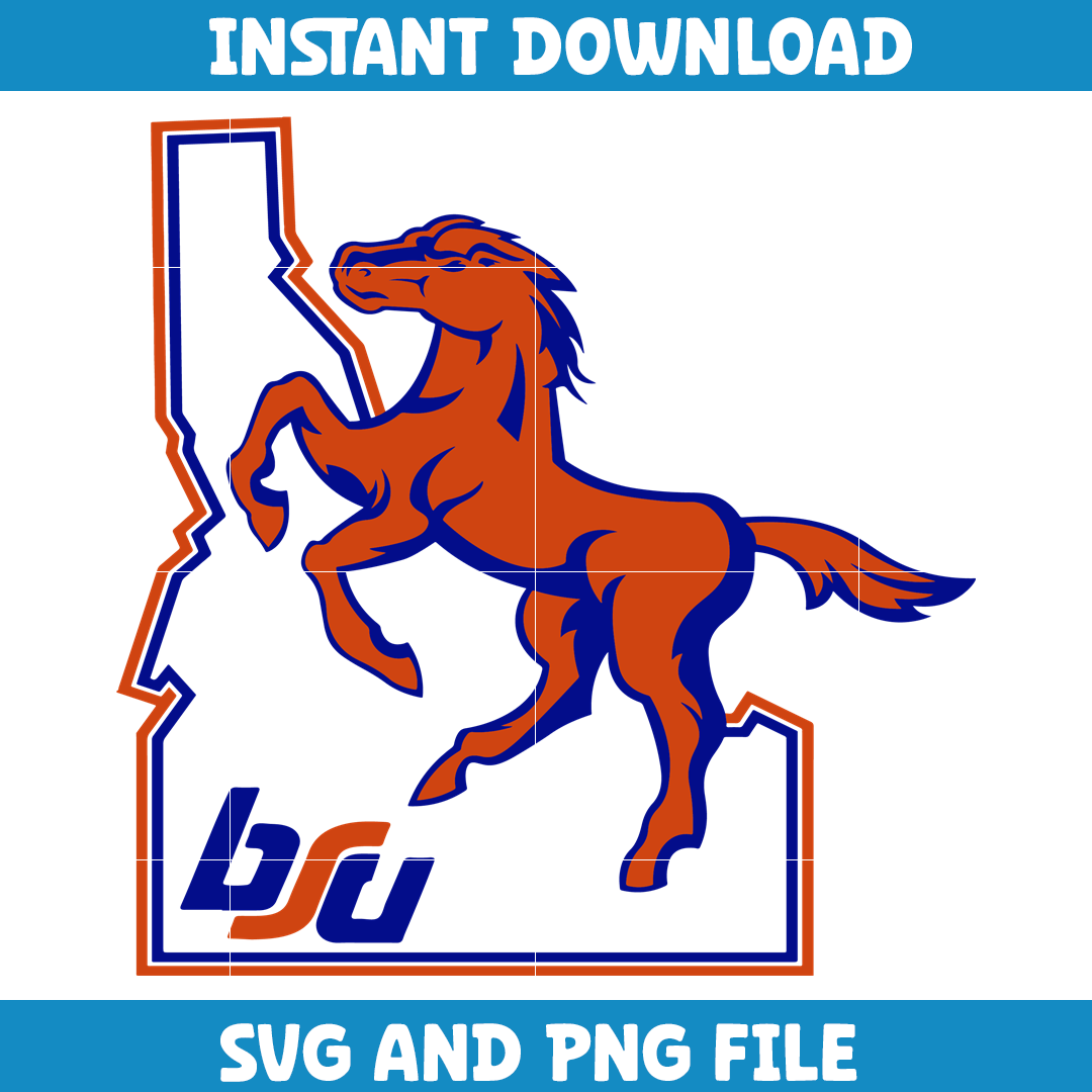 Boise State University Svg, Boise State logo svg, Baylor Bea | Inspire ...
