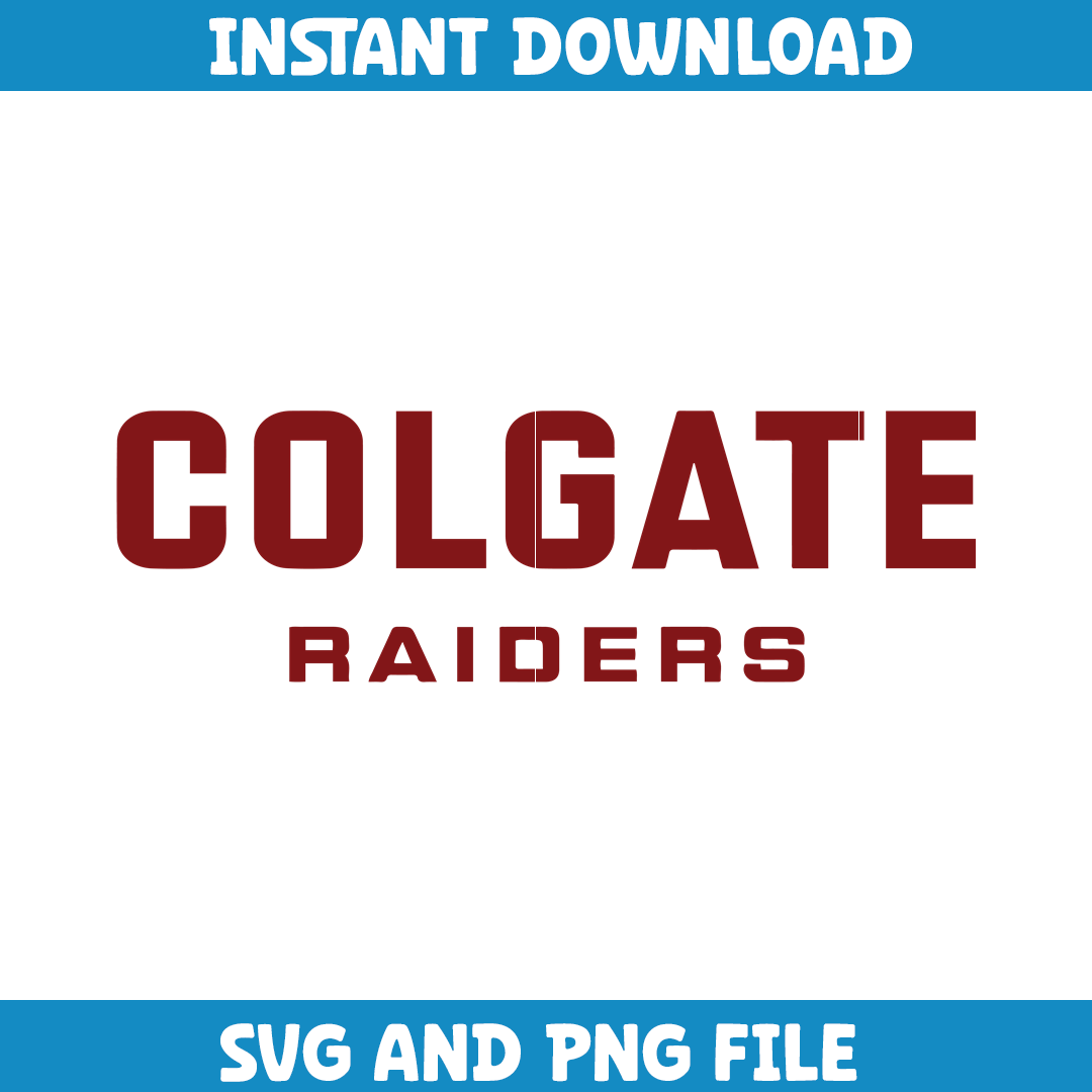 Colgate Raiders University Svg, Colgate Raiders logo svg, Co | Inspire ...