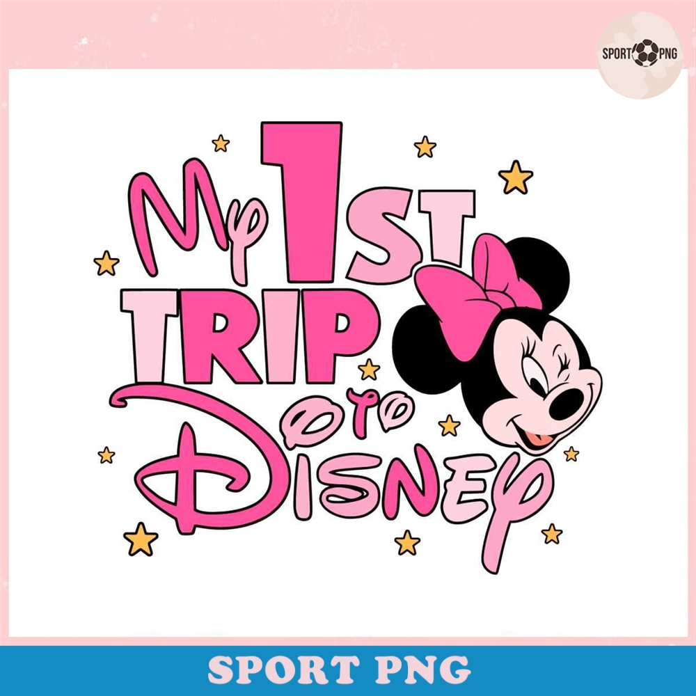 Groovy Minnie My 1st Trip To Disney ,Trending, Mothers day s | Inspire ...