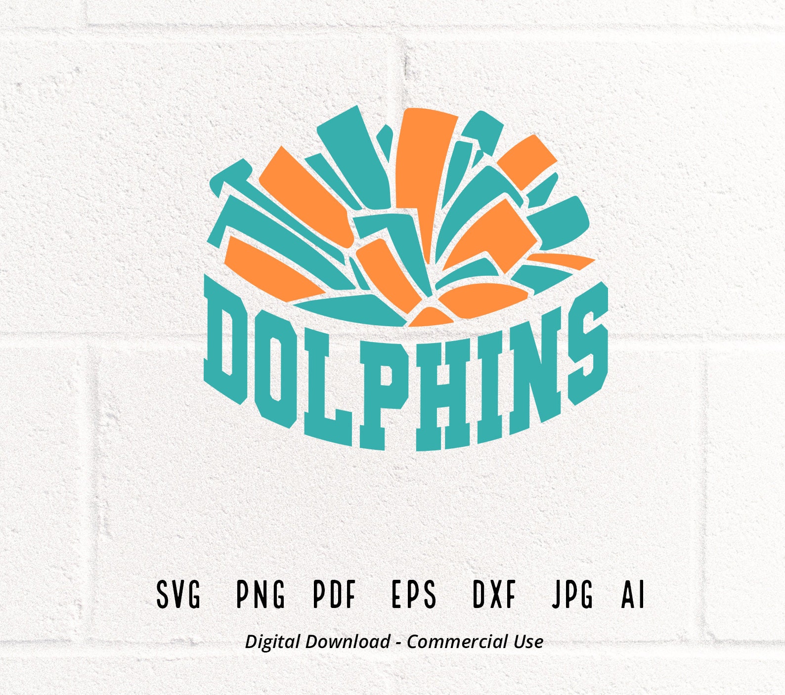 Dolphin Cheer svg, Dolphin | Inspire Uplift