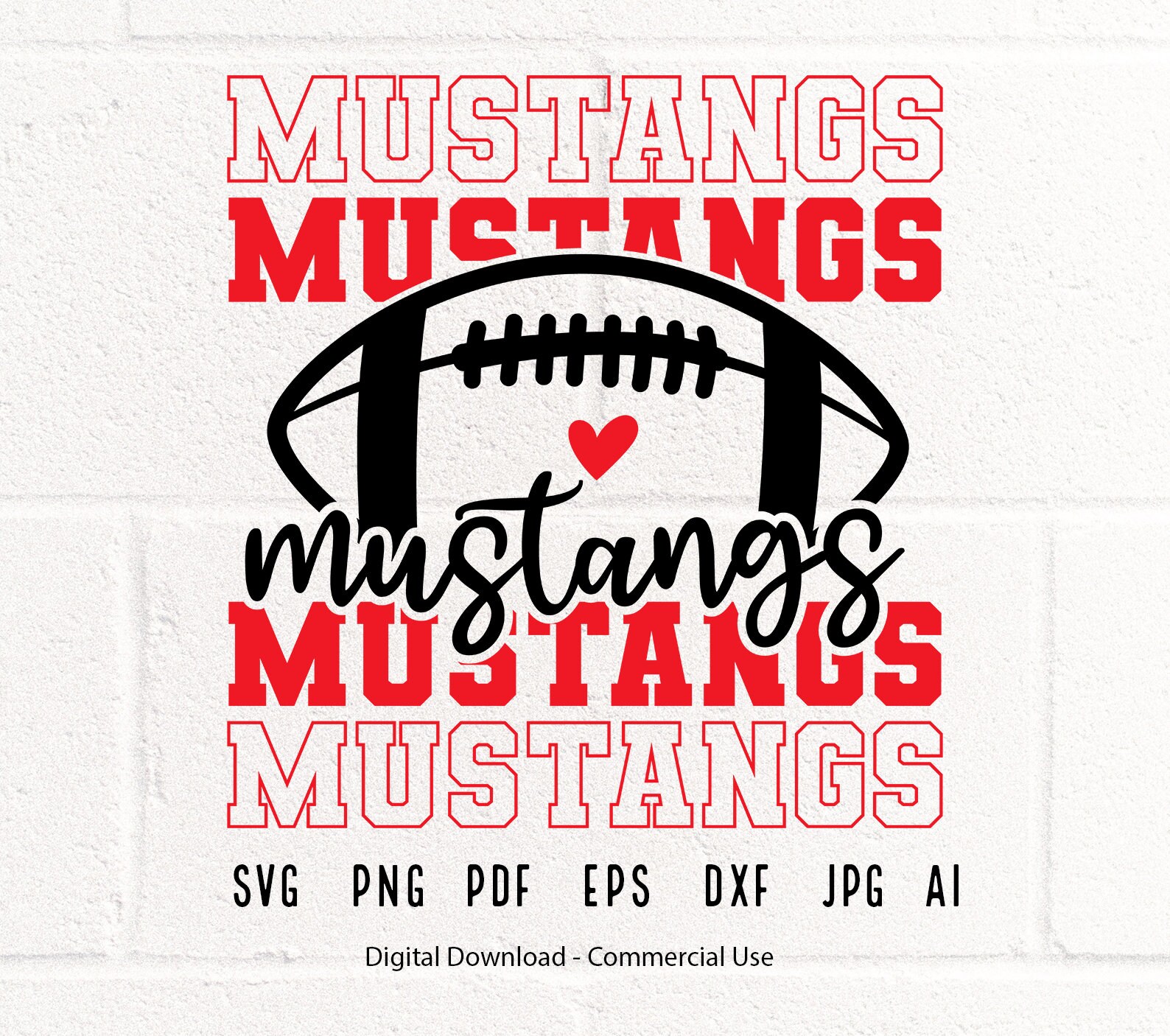 Mustangs SVG, Mustangs Mascot svg | Inspire Uplift
