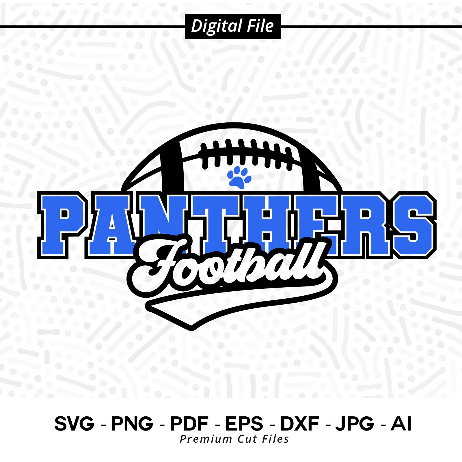 Panthers SVG PNG, Panther svg | Inspire Uplift