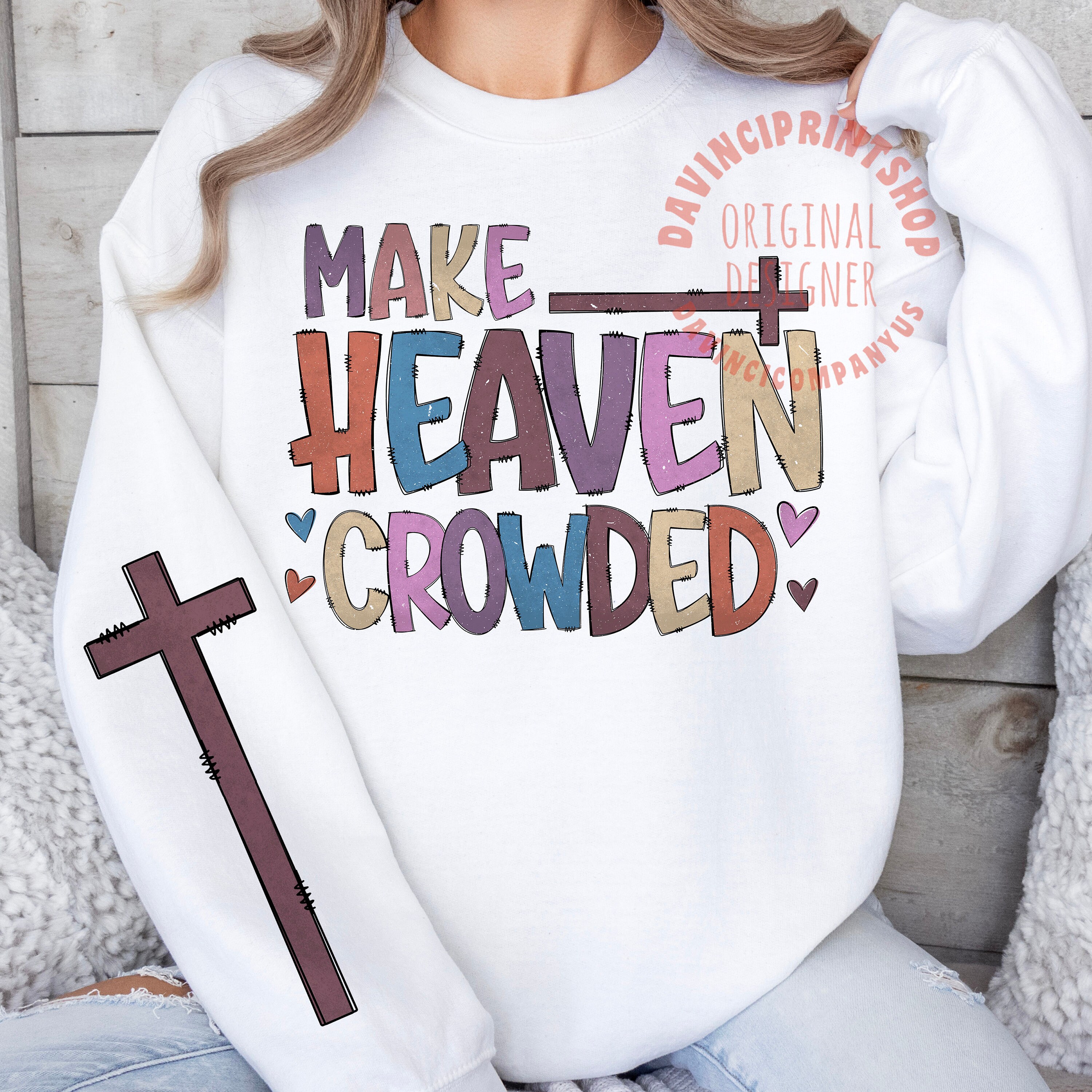Make Heaven Crowded, Christian Quote png, Christian png, Chr - Inspire ...