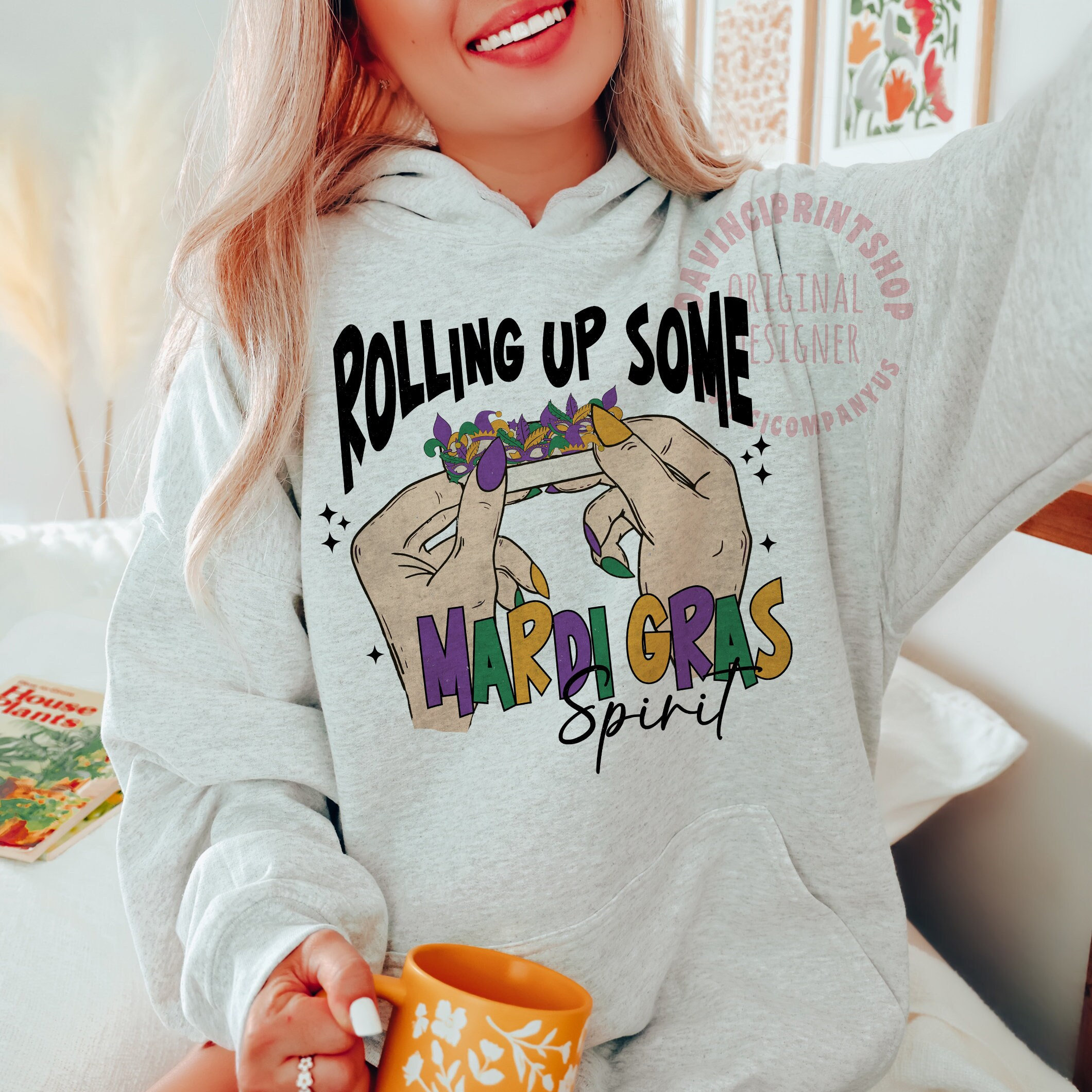 Rolling Up Some Mardi Gras Spirit PNG, Mardi Gras png, Louis - Inspire Uplift