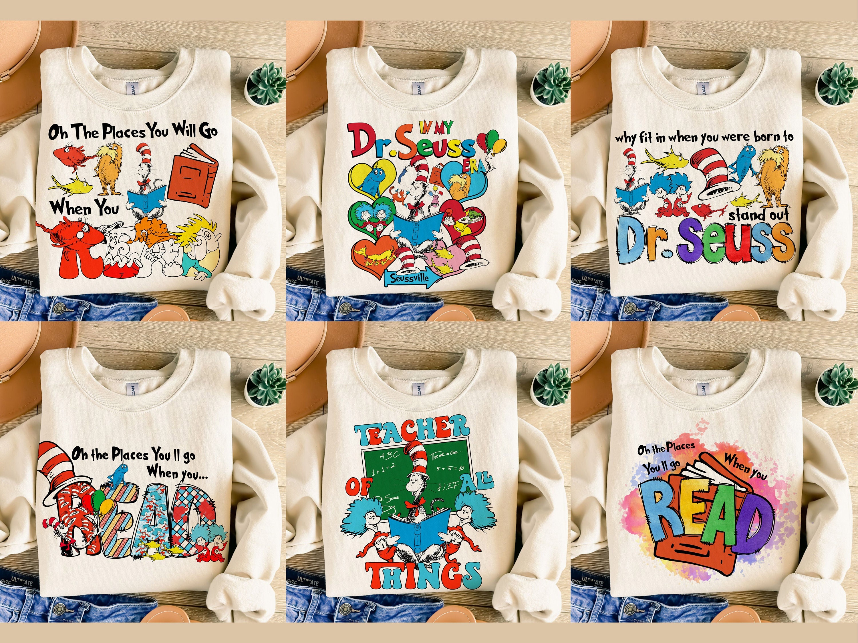 POPULAR Dr Suess Png Bundle, Dr.Suess Sublimation, Teacher L | Inspire ...