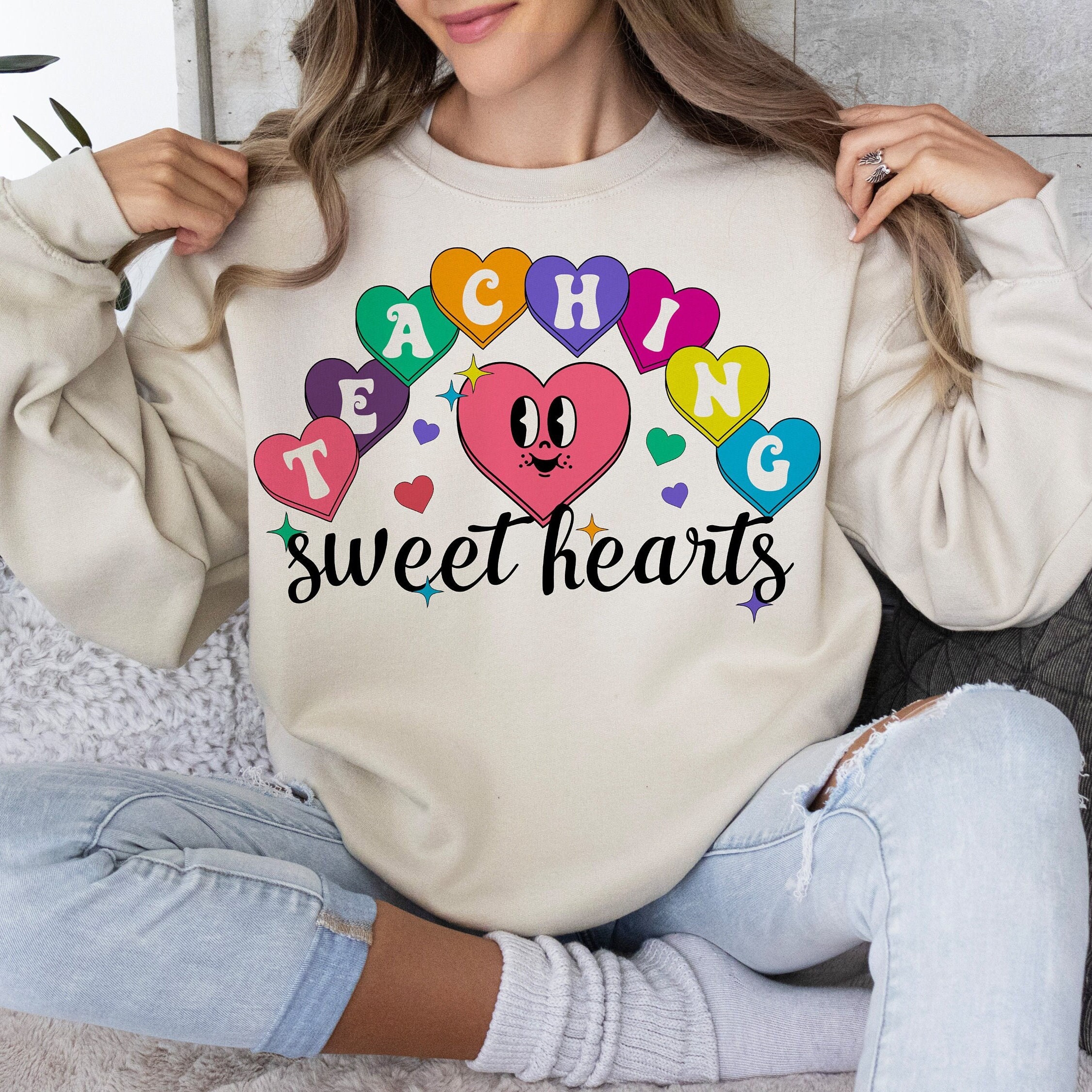 Retro Teacher Valentines Png, Teacher Sublimation, Teacher P - Inspire ...