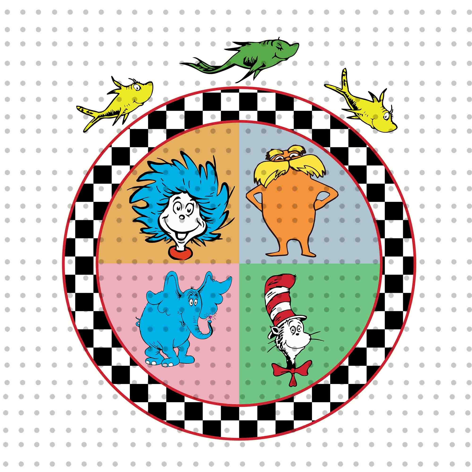 Retro Dr Seuss PNG, Cat In The Hat Png, Dr Seuss Day Png, Re | Inspire ...