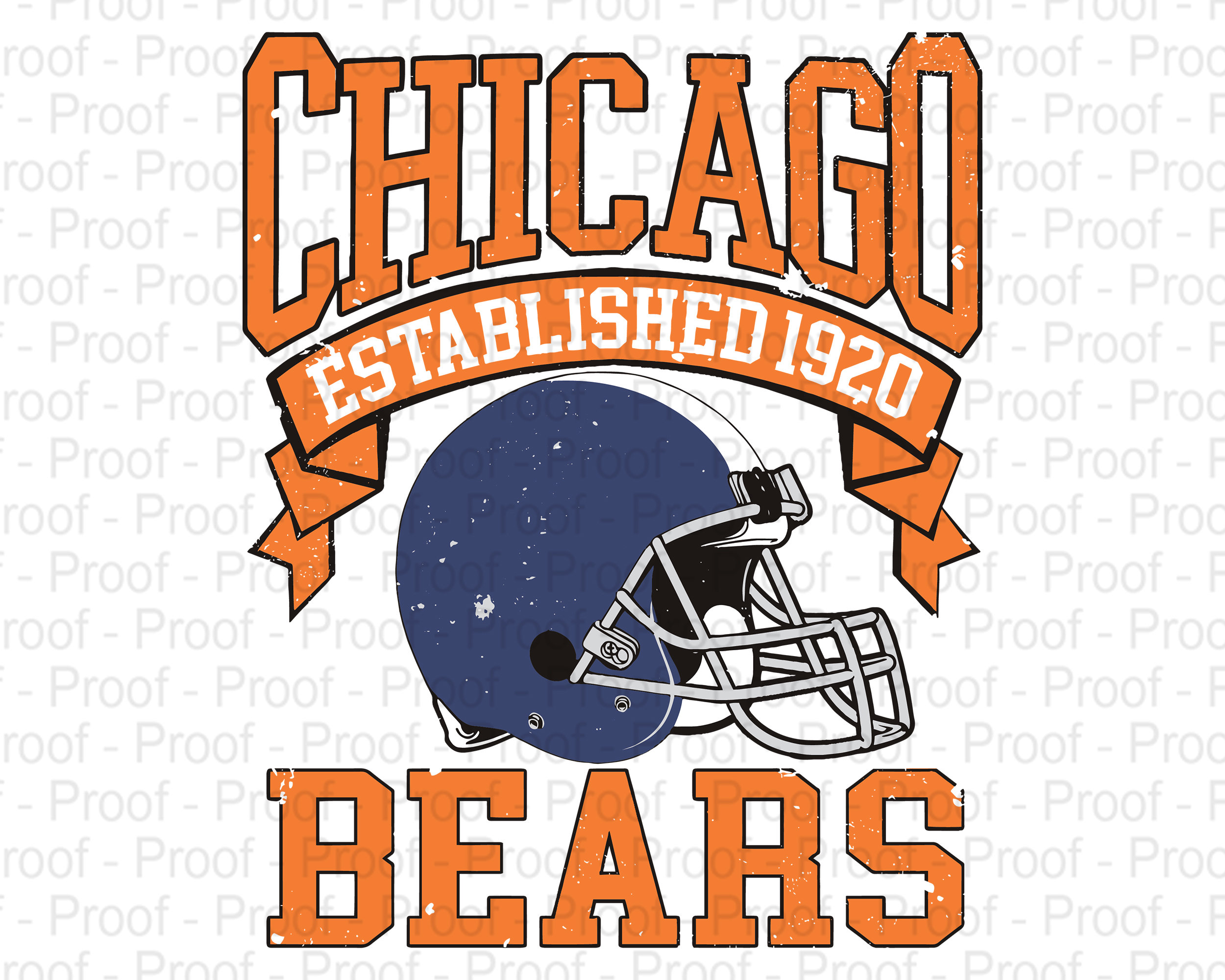 Bears Football Svg Instant Download - Inspire Uplift