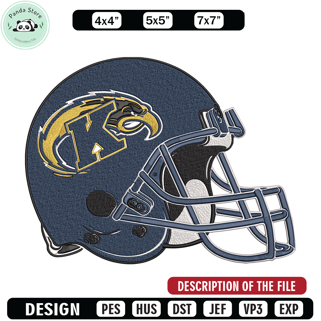 Kent State helmet embroidery design, Sport embroidery, logo - Inspire ...