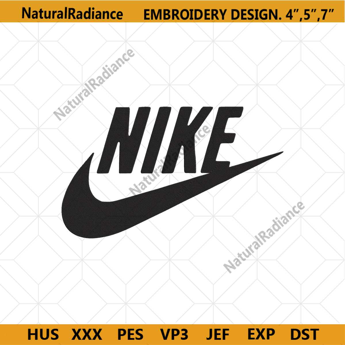 Nike Swoosh Logo Embroidery Design Download | Inspire Uplift