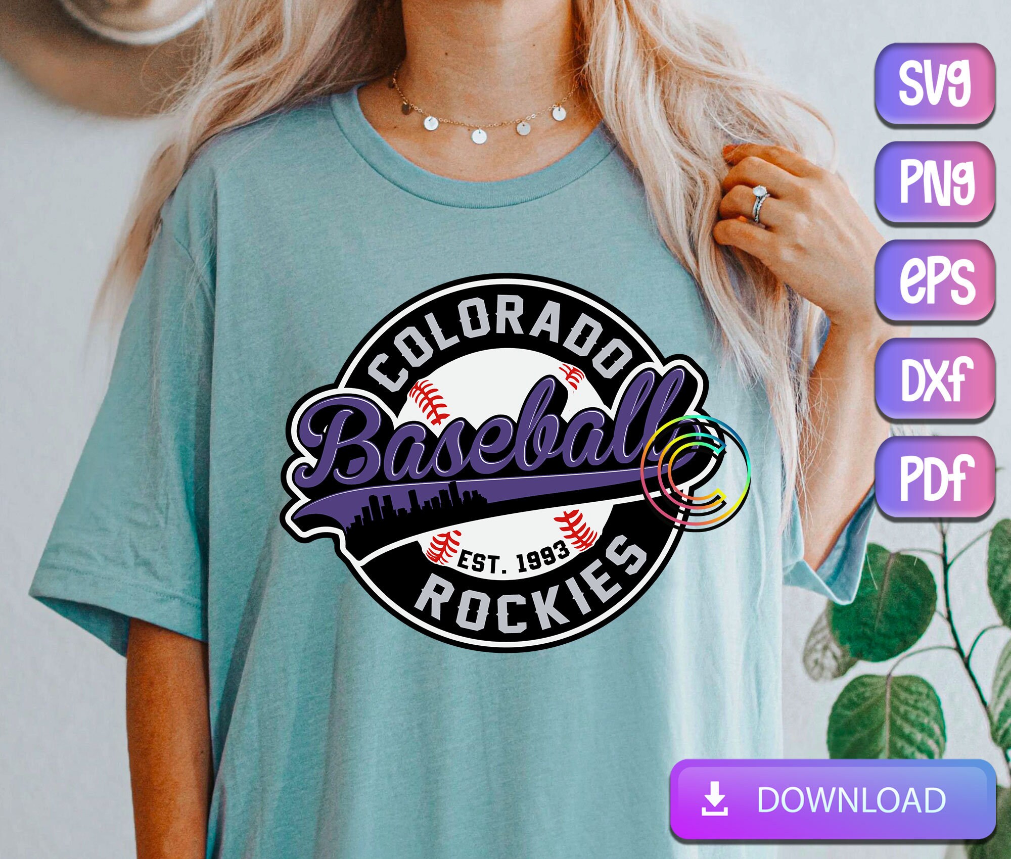 Baseball Team Founded Year Svg, Baseball Skyline Svg, Baseba - Inspire ...