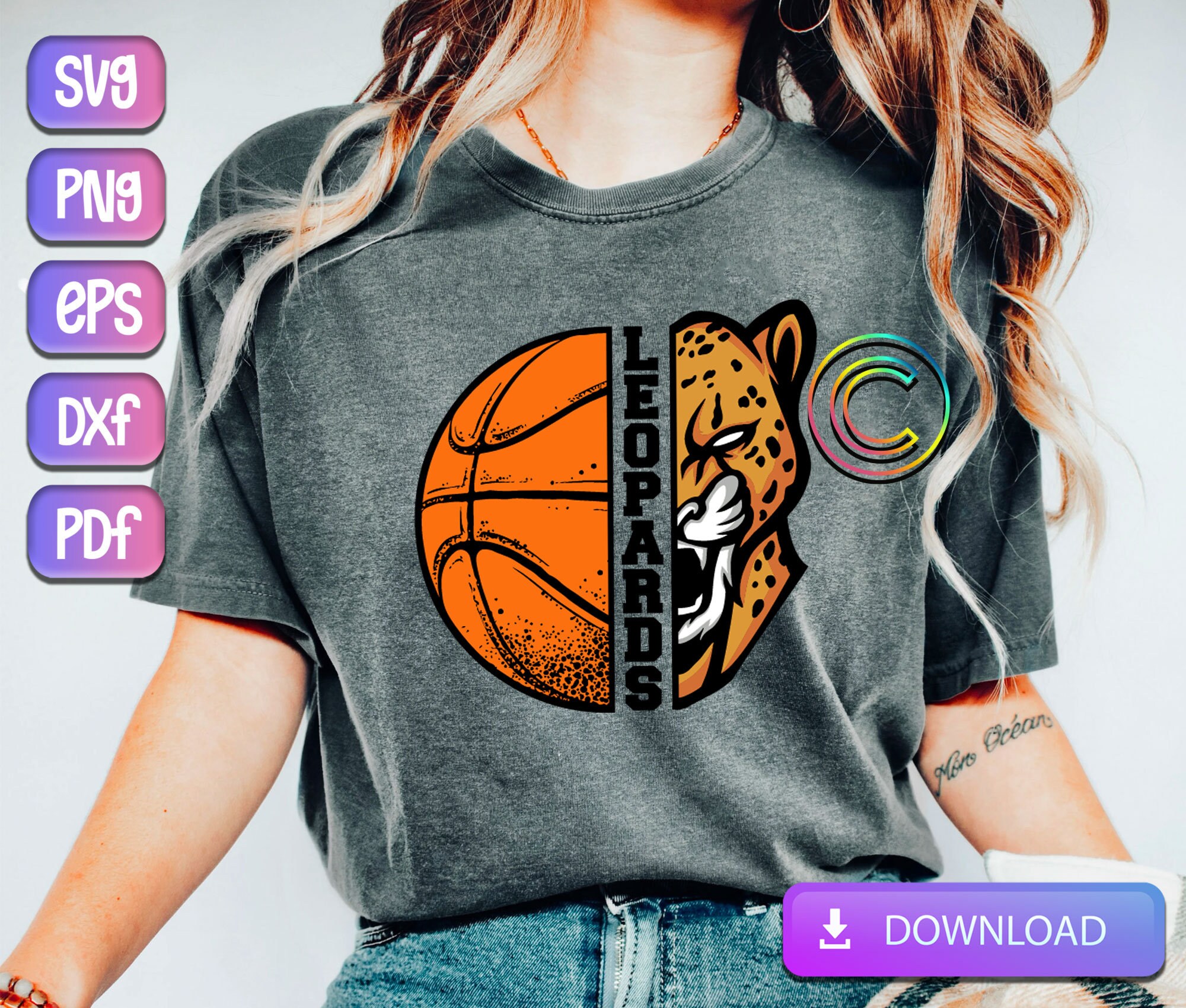 Basketball Leopards Svg, Leopards Svg, Basketball Svg, Masco - Inspire ...