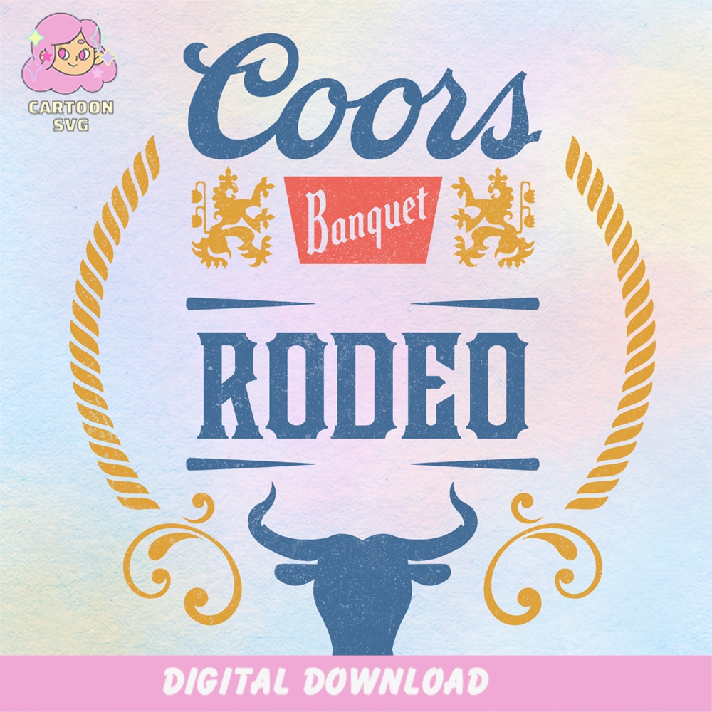 Coors Banquet Rodeo Wild West Beers PNG | Inspire Uplift