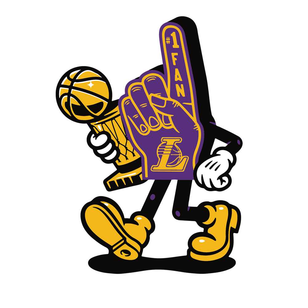 LA Lakers No 1 Fan Svg, Sport Svg, LA Lakers Svg, NBA Team L | Inspire ...
