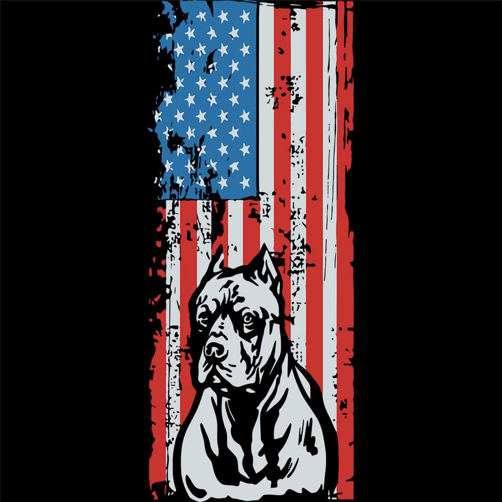 Pitbull Dog Usa Flag, Pitbull Gift Svg, Pitbull Svg, Indepen | Inspire ...