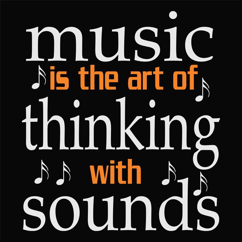 Music is the art of thinking with sounds, Trending Svg, Musi | Inspire ...