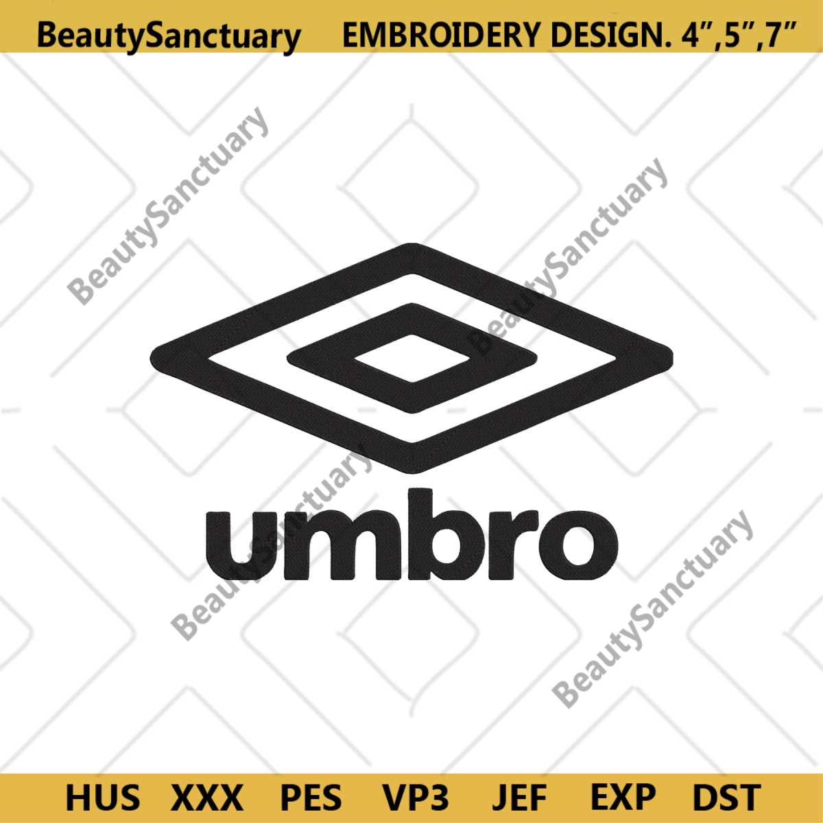 Umbro Shoes Logo Embroidery Design Download - Inspire Uplift
