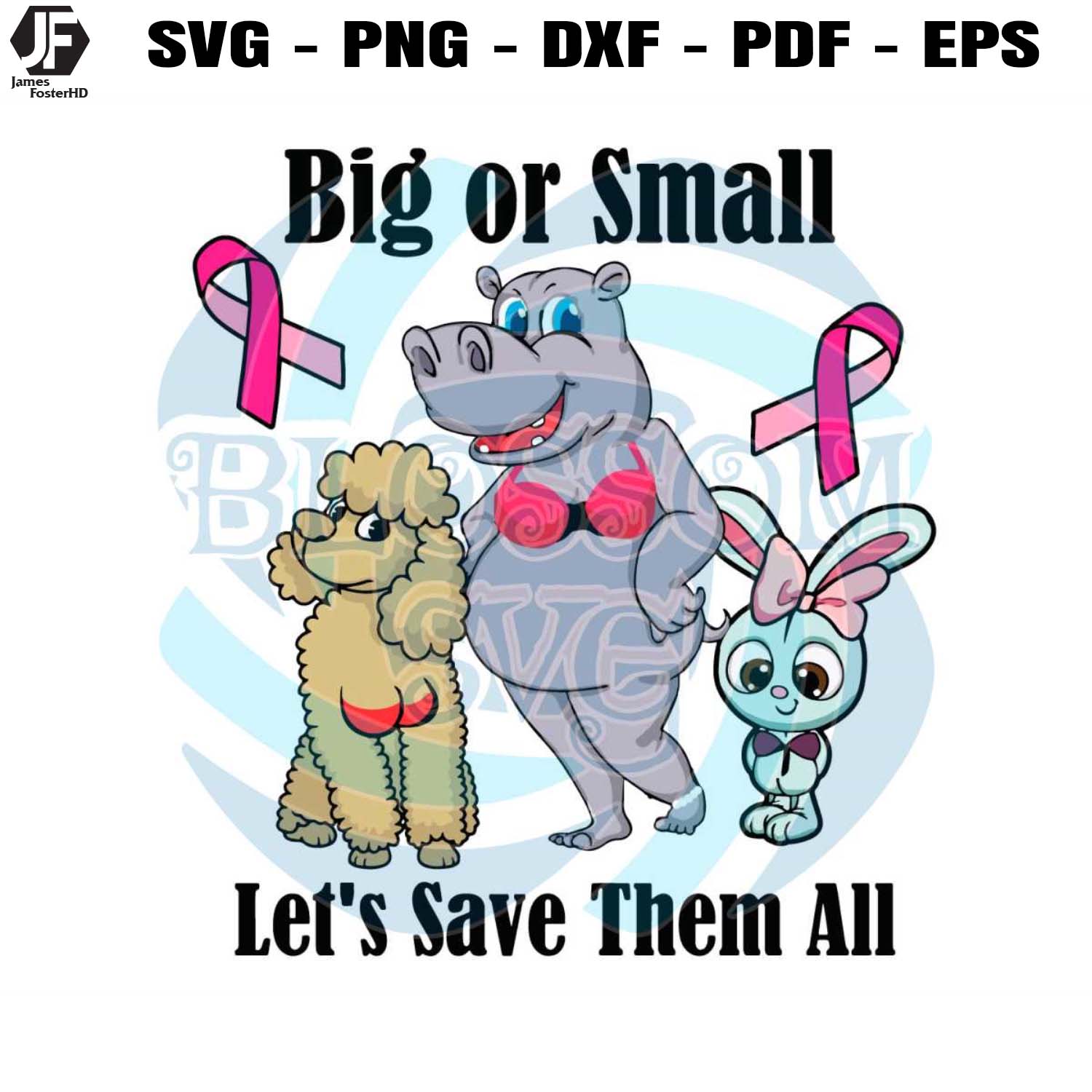 Big Or Small Breast Cancer Awareness SVG File For Cricut | Inspire Uplift