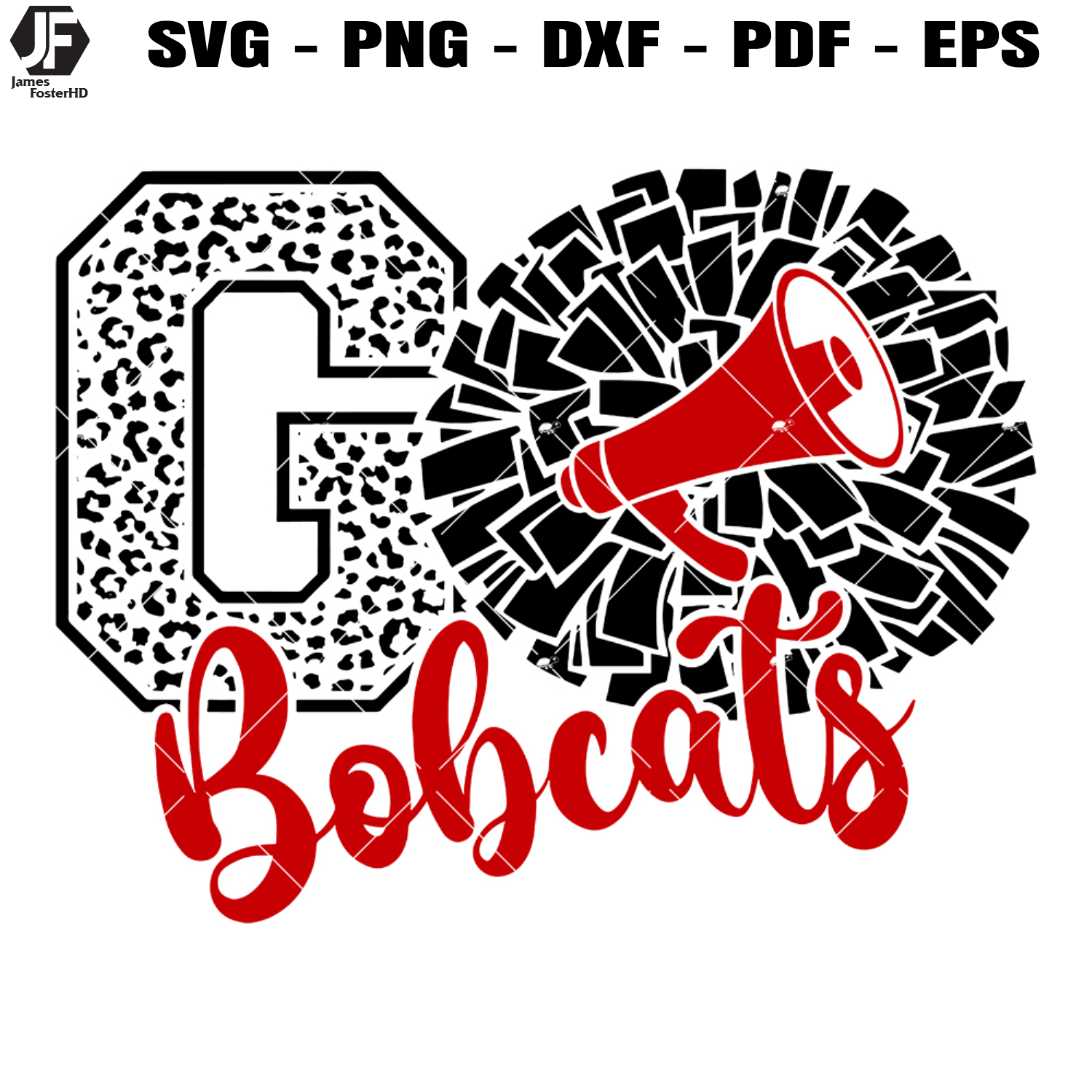 Bobcats Cheer Svg, Cheerleading Bobcats Svg, Go Bobcats Svg - Inspire ...