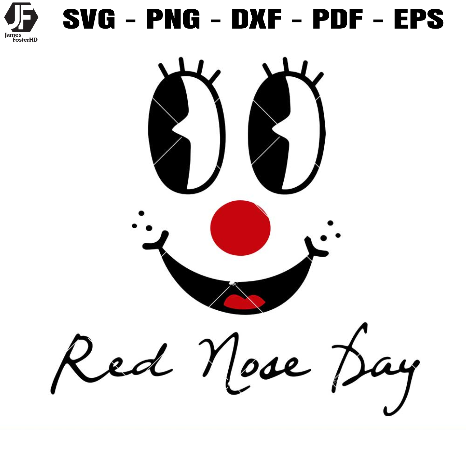 Kids Red Nose Day 2023 Imposter Among Us Svg | Inspire Uplift