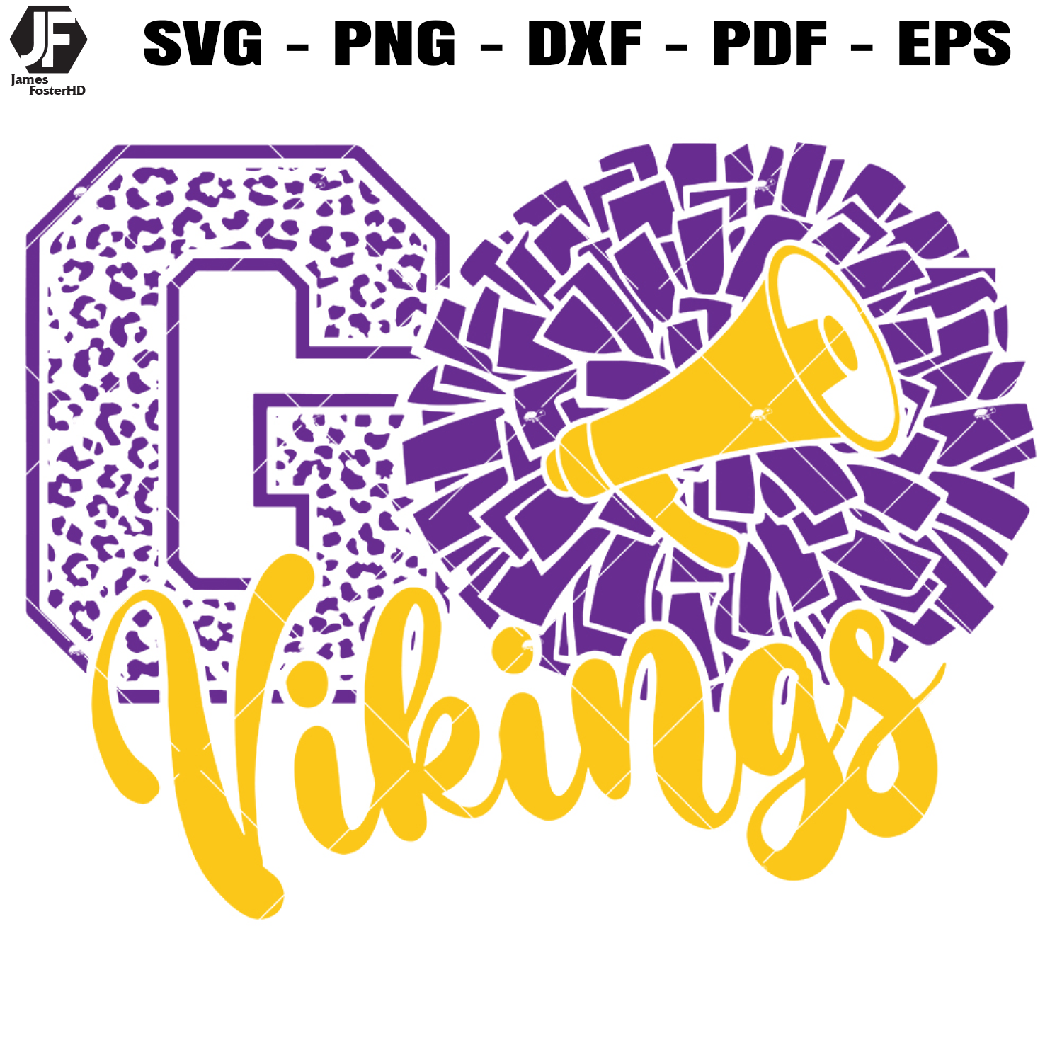 Viking Cheer Svg, Cheerleading Viking Svg, Go Viking Svg - Inspire Uplift