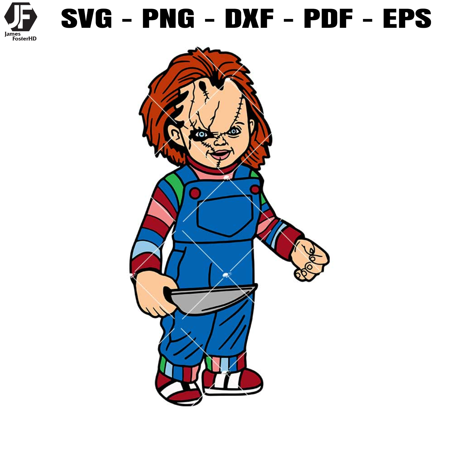 Chucky Doll Svg - Inspire Uplift