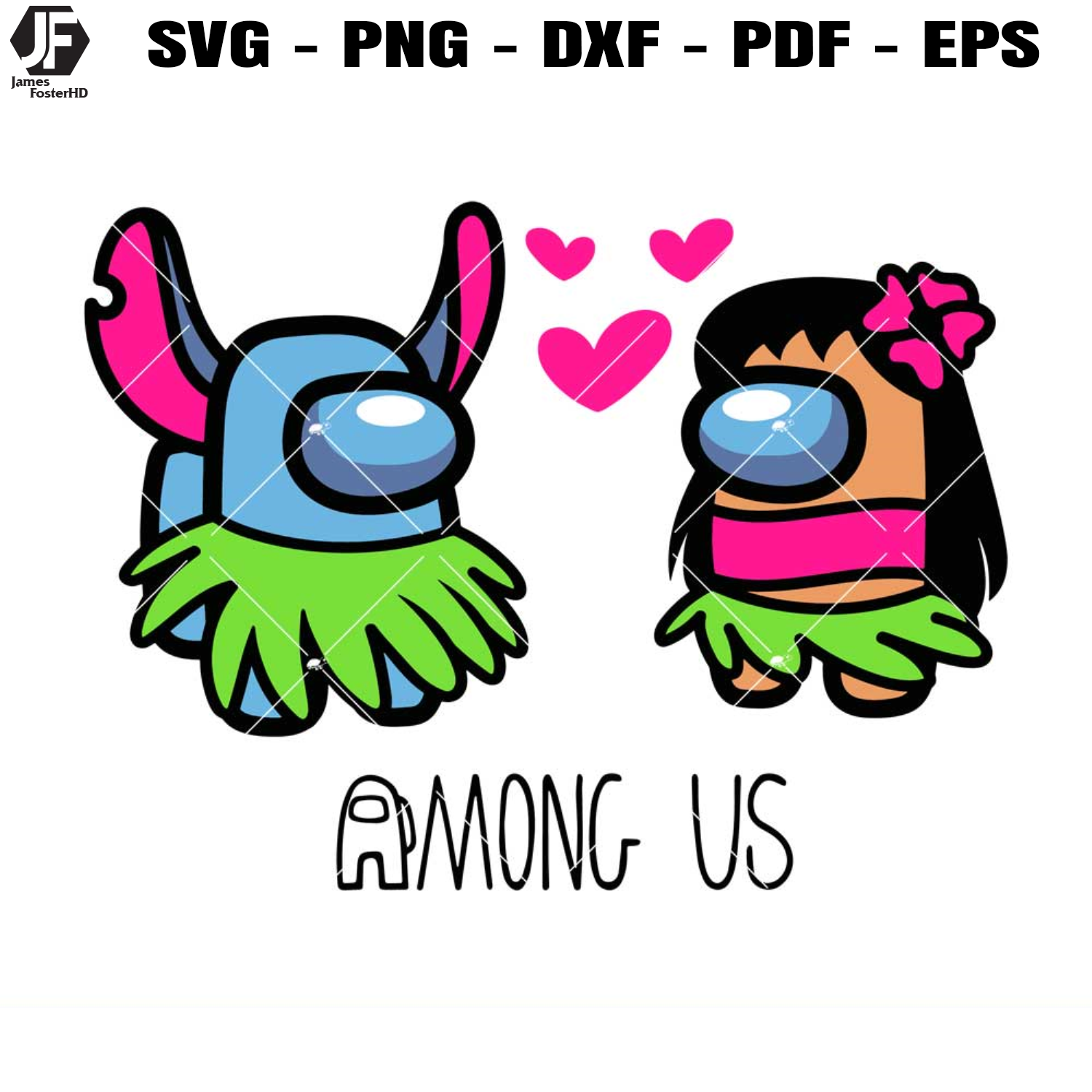 Among us Lilo and Stitch Svg, Among Us Disney Svg, Among Us | Inspire ...