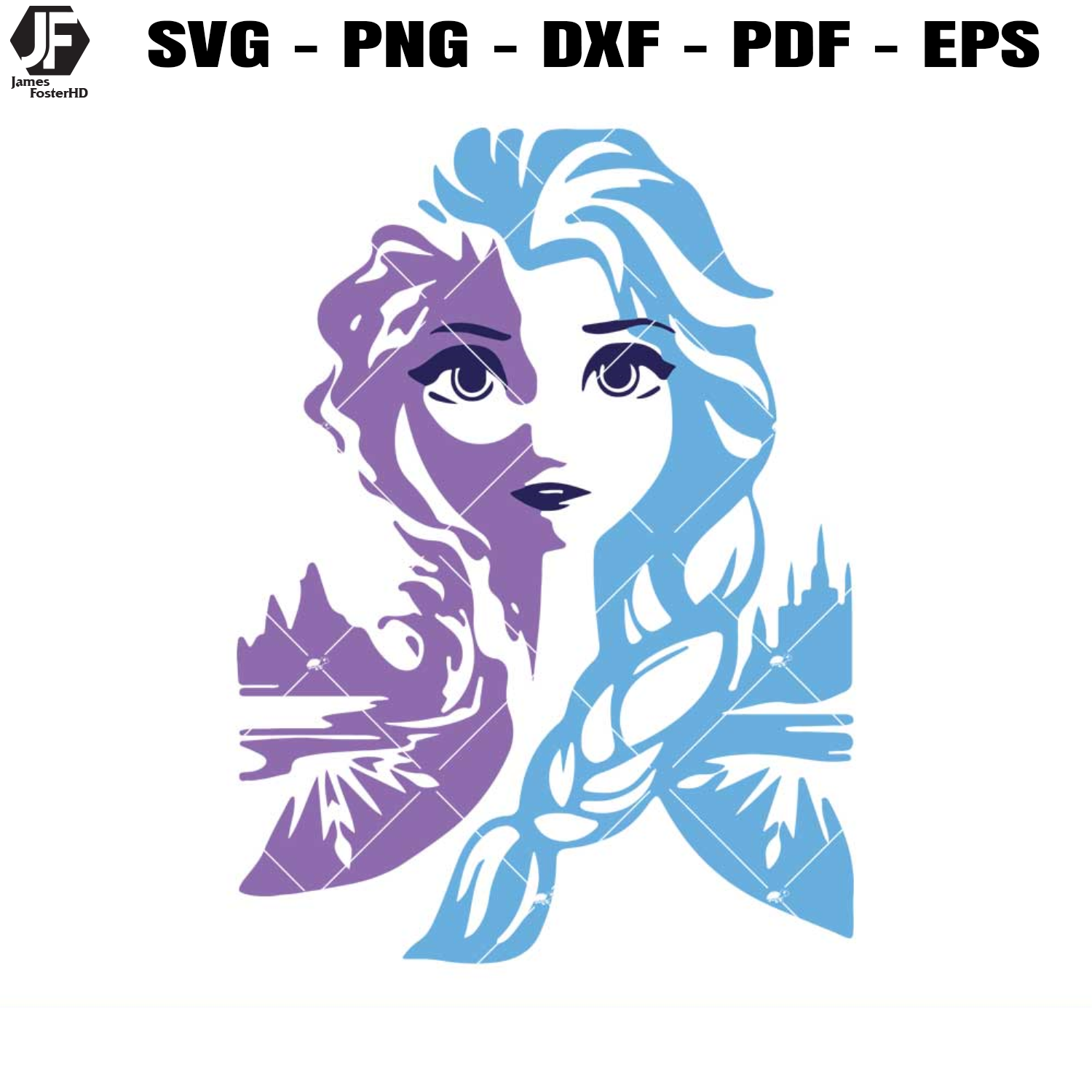 Anna and Elsa Disney Svg, Anna Svg, Elsa Frozen Svg, Disney - Inspire ...