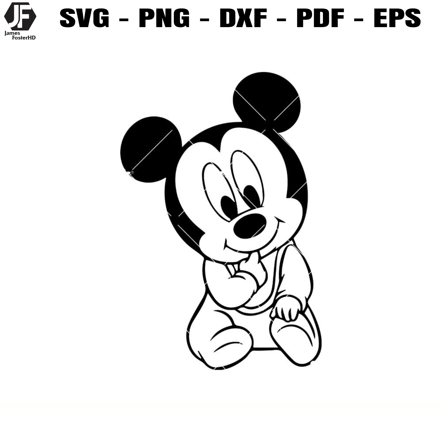 Baby Mickey Disney Svg, Baby Mickey Mouse Svg, Mickey Svg - Inspire Uplift