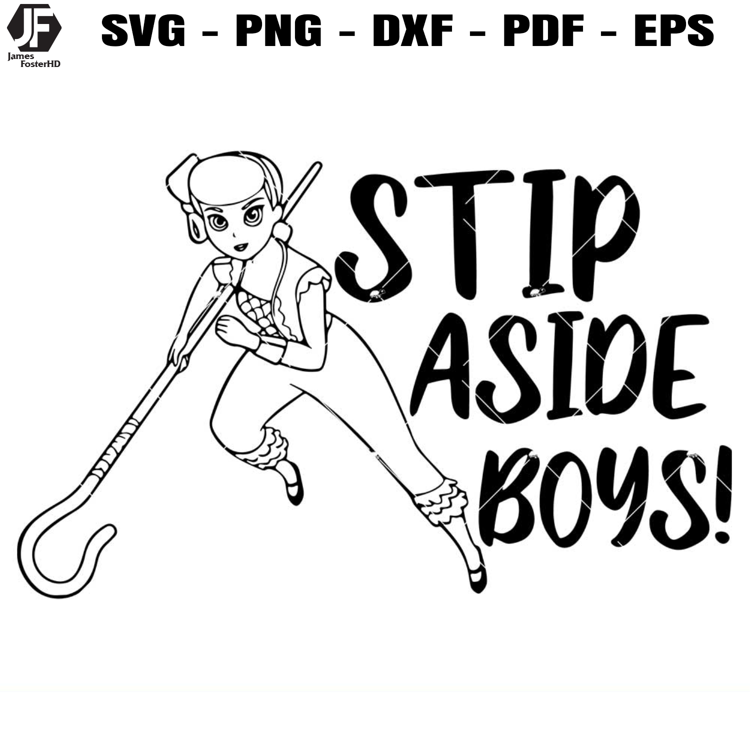 Be Boop Toy Story Svg, Stip Aside Boys Svg, Disney Svg - Inspire Uplift