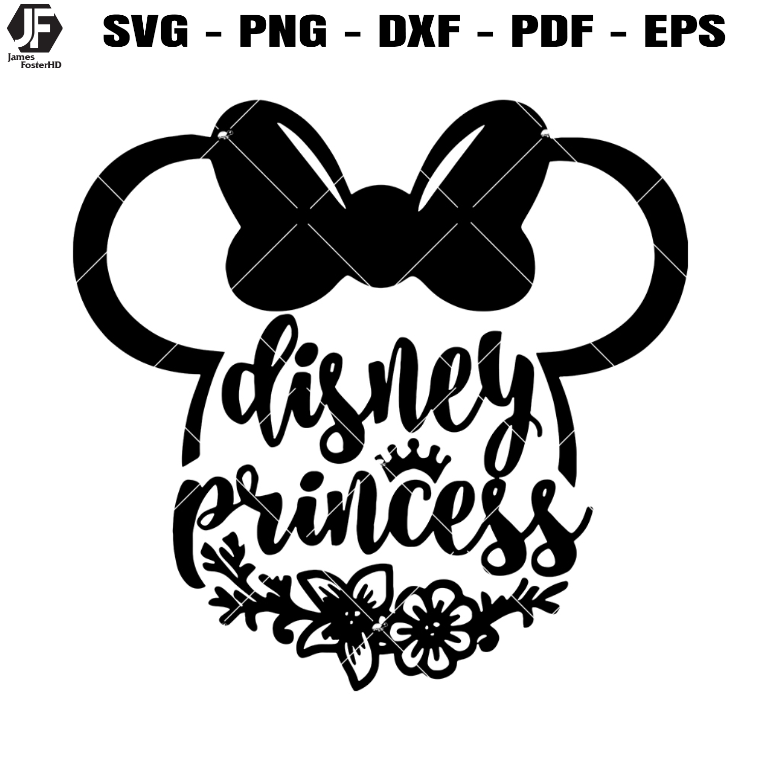 Disney Princess Svg, Magic Kingdom Svg, Minnie Princess Svg | Inspire ...