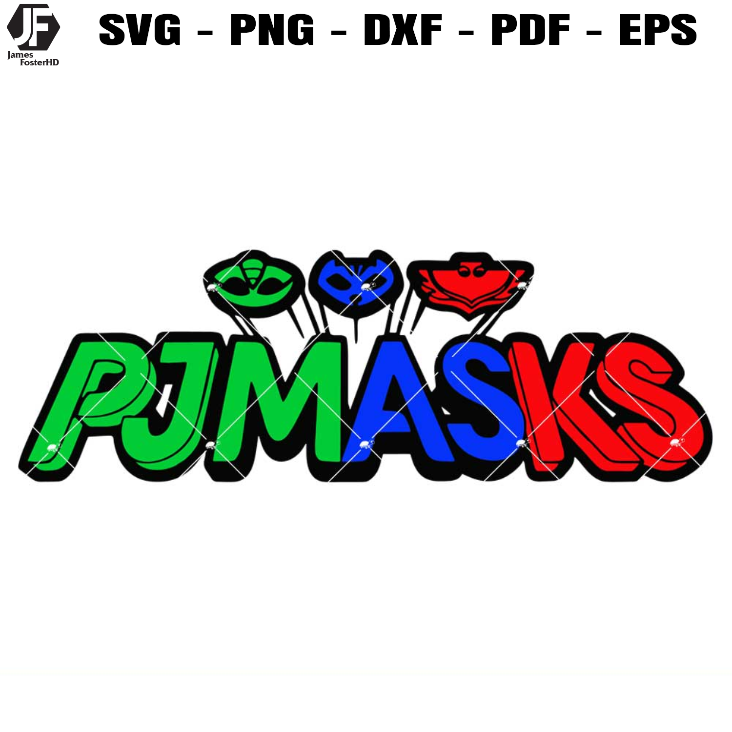 pj masks logo svg - Inspire Uplift