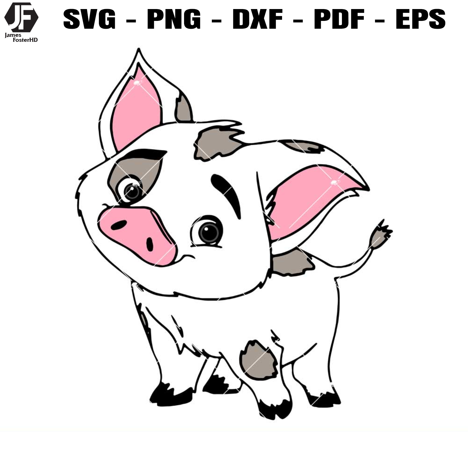 Pua Moana Svg, Pua HeiHei Svg, Pua Cute Svg, Pua Disney | Inspire Uplift
