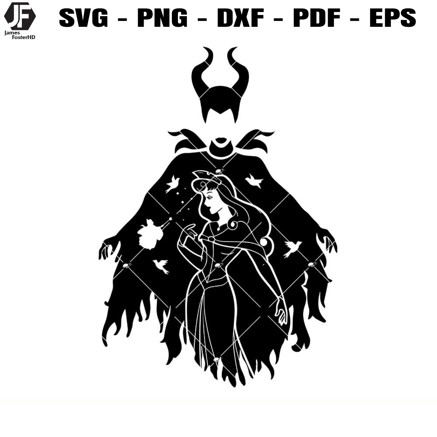 Sleeping Beauty Svg, Maleficent Svg, Princess Aurora Svg - Inspire Uplift