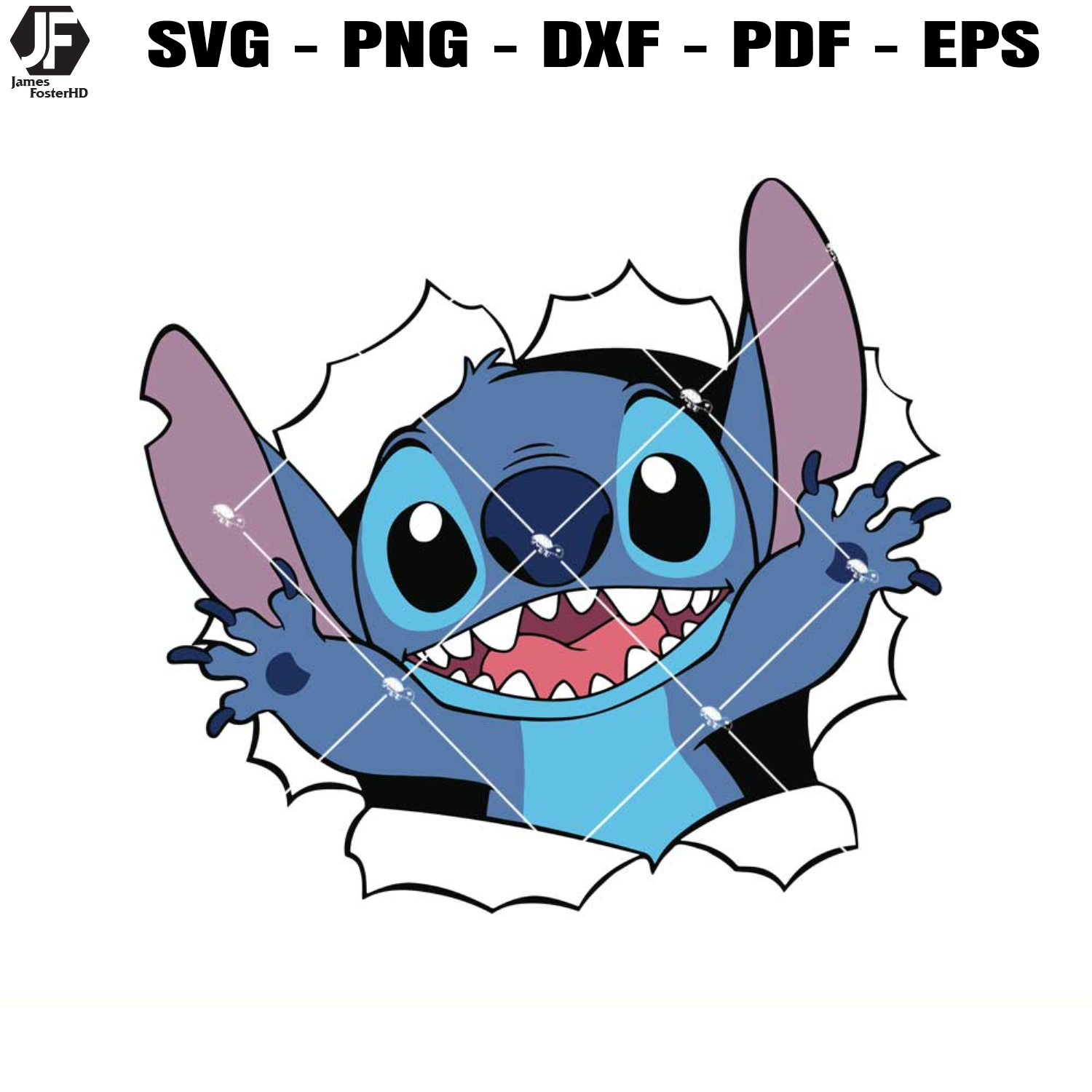 Stich Disney Svg, Stitch Cartoon Svg, Stitch Svg, Ohana Svg | Inspire ...