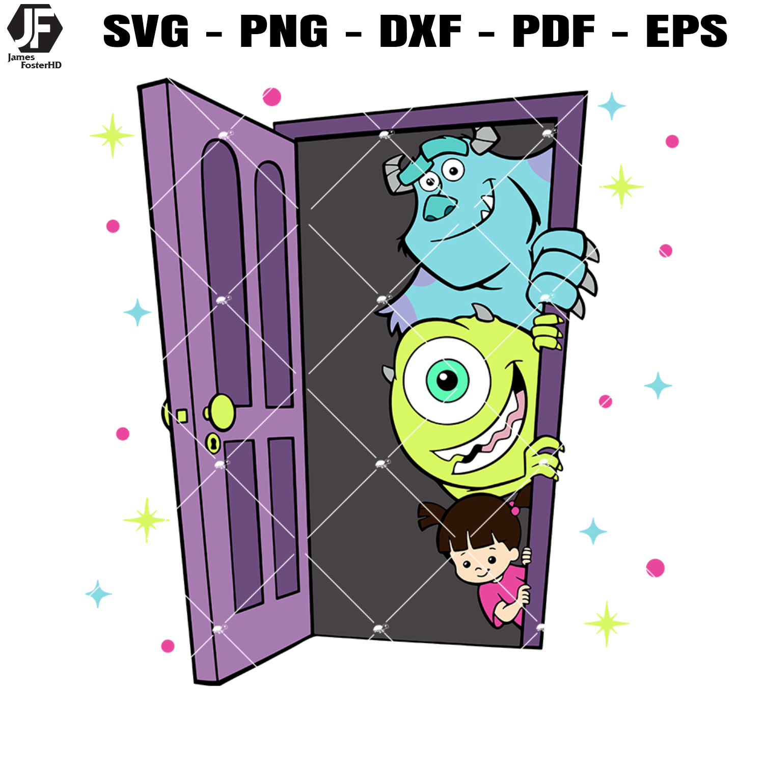 boo sully svg - Inspire Uplift