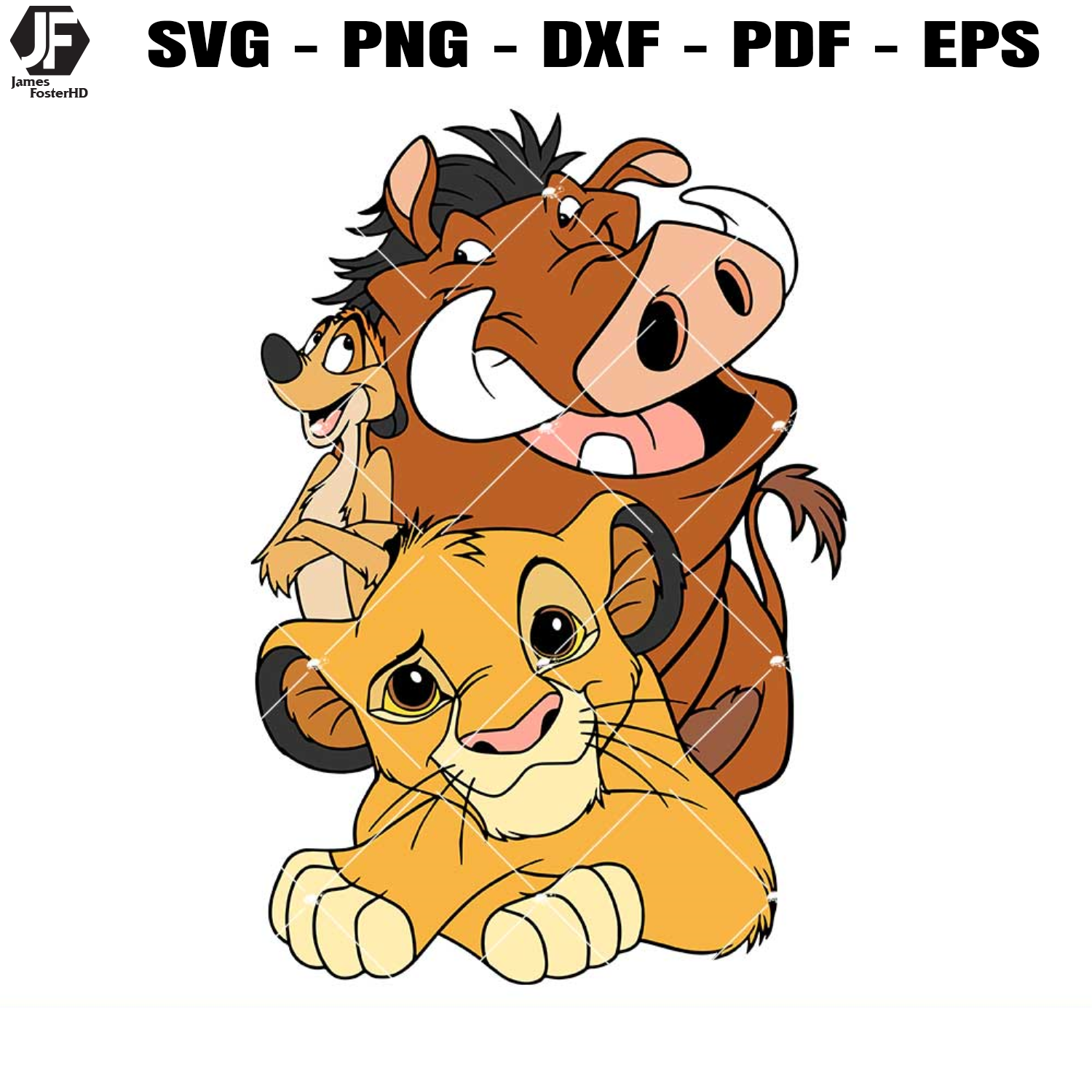 Timon Simba Pumba Svg, Lion King Svg, Lion King Disney Svg | Inspire Uplift