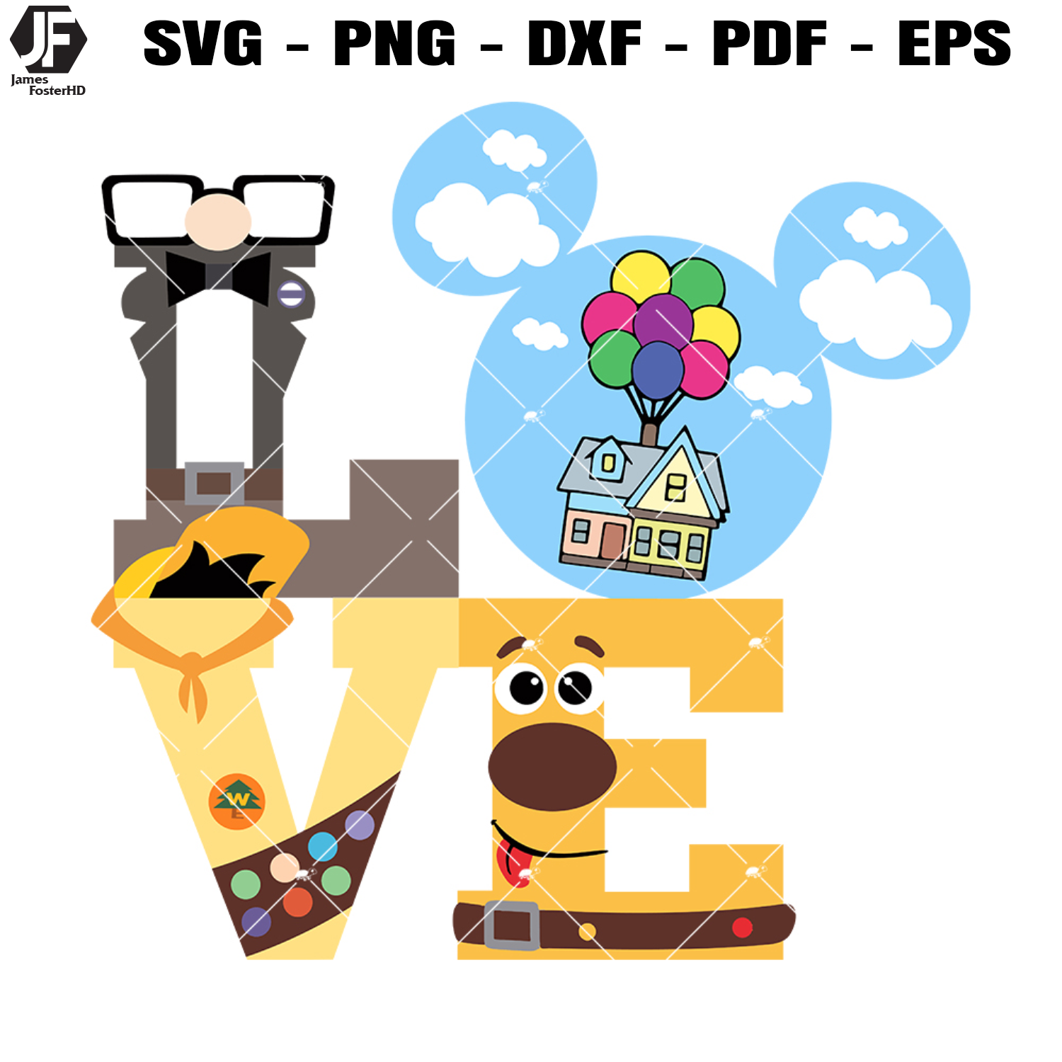 Wilderness Explorer Svg, Carl Ellie Love Svg, Up Movies Svg - Inspire ...